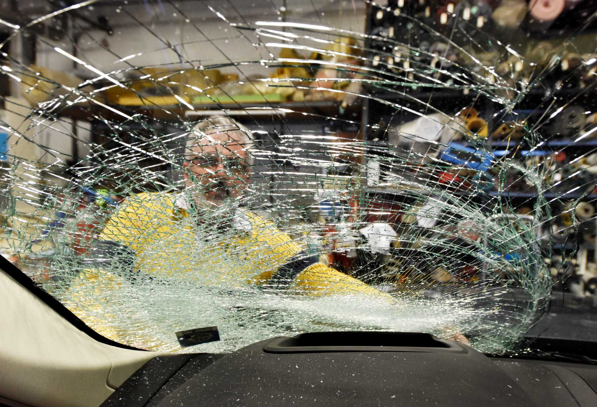 Sheets of flying ice leading to surge in windshield repairs