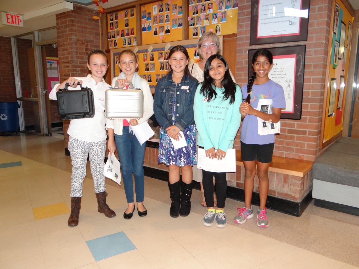 Duffy students bring their lunar knowledge to elementary schools