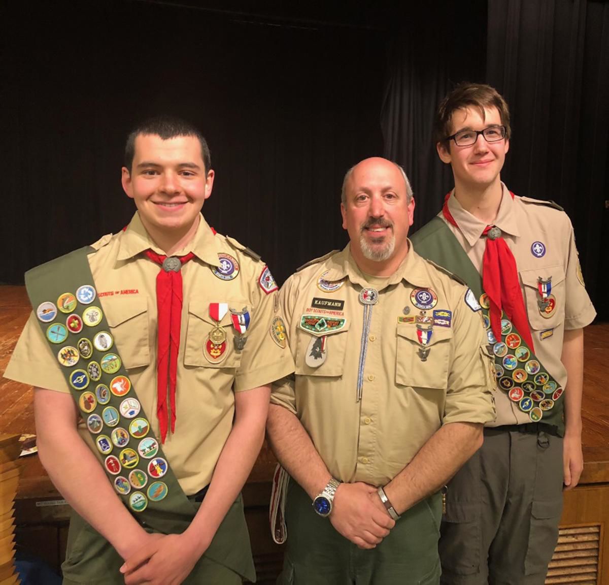 Two West Hartford teens earn Eagle scout rank