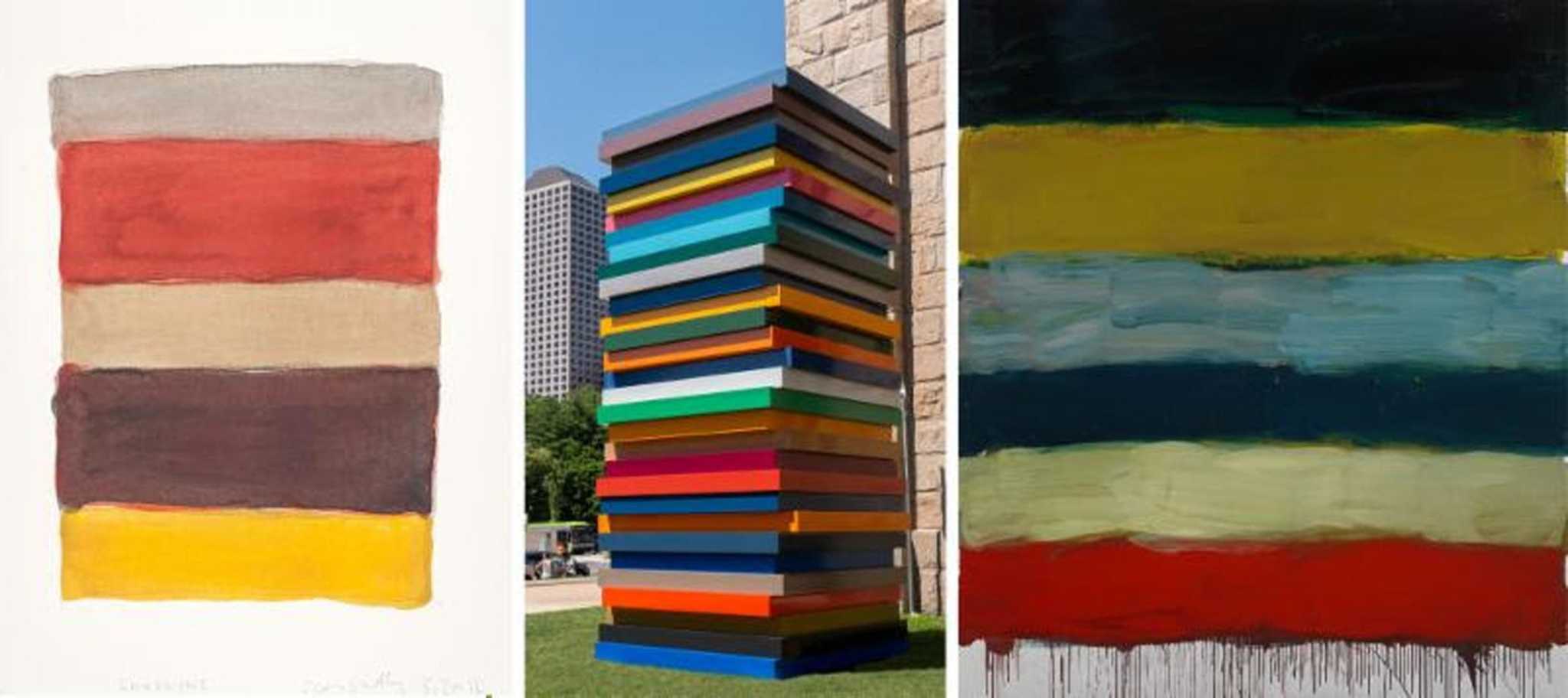 Abstract artist Sean Scully exhibits at Wadsworth Atheneum
