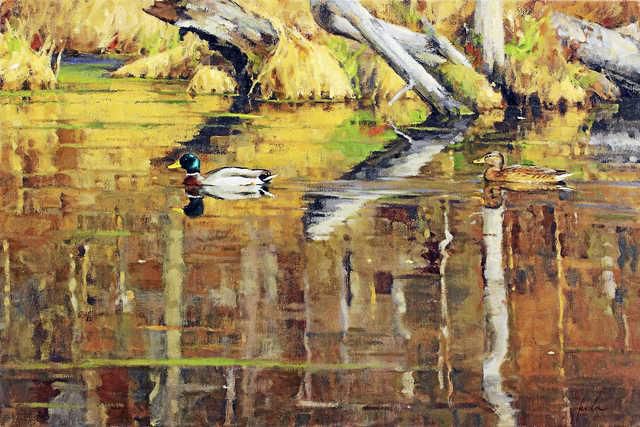 New work by artist James Coe in ‘Transcendent Landscapes’