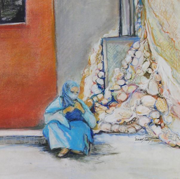 Susan Gold Purdy exhibits at Burnham Library