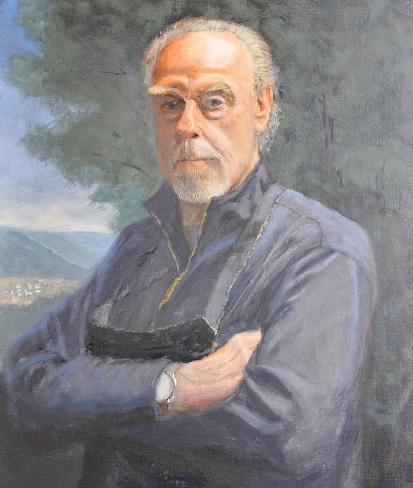 Artist Robert Lenz focuses on his second art career