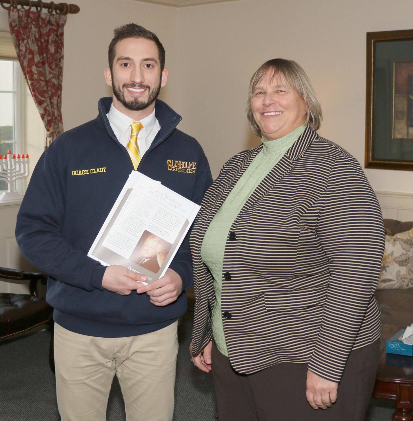 Glenholme School honors exceptional faculty member