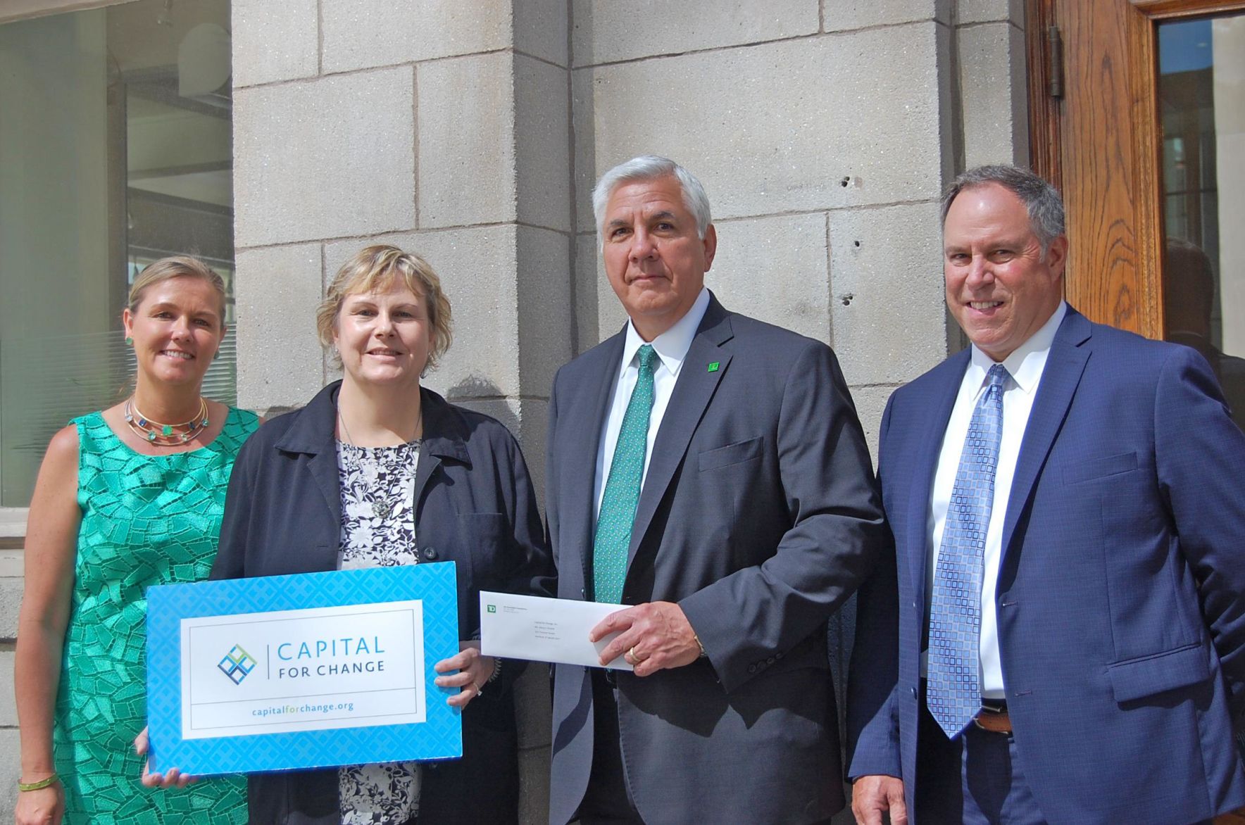 TD Charitable Foundation supports Capital For Change with donation