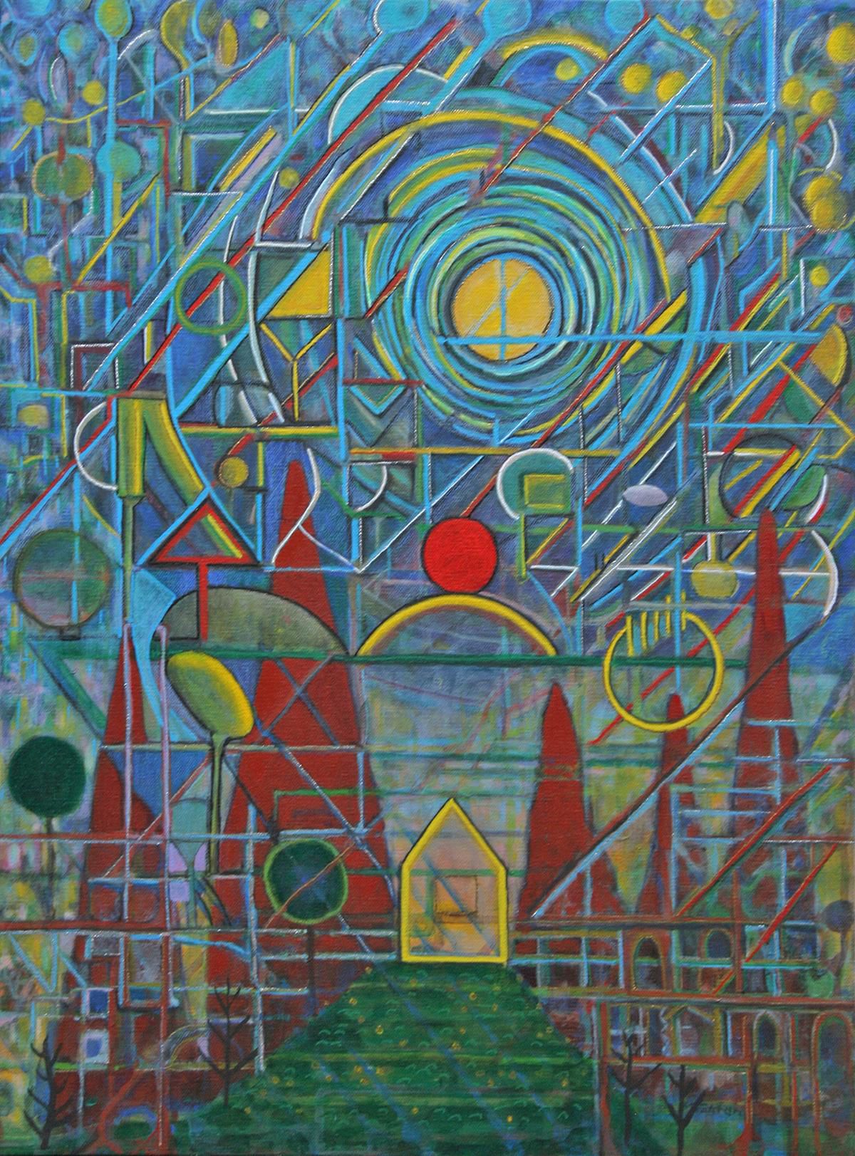 Artist Paul Sakren shows at Kent Memorial Library