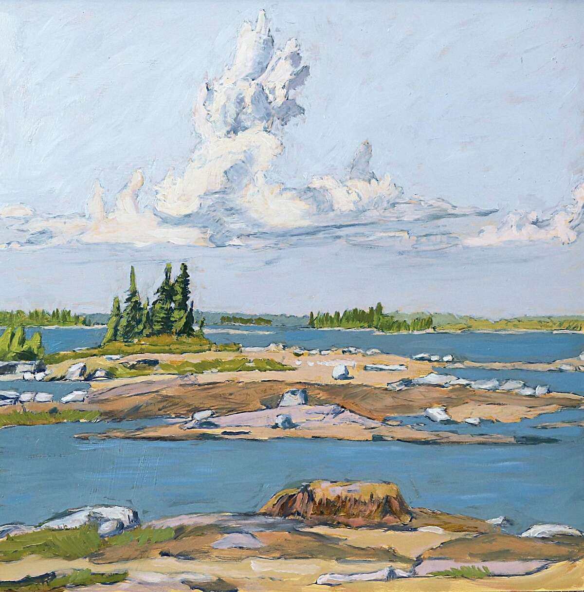 Stairwell Gallery in Washington exhibits works of Frank Metz