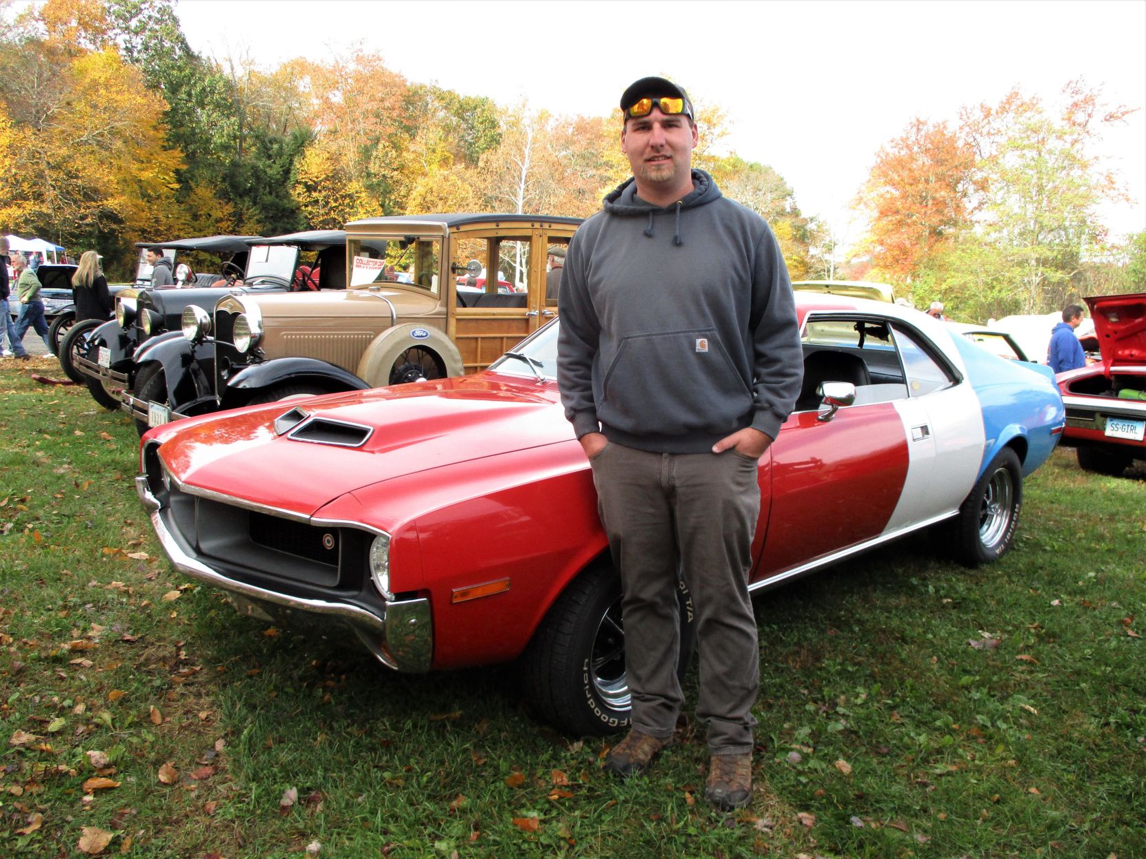 First car show on the Morris town beach pulls a huge crowd