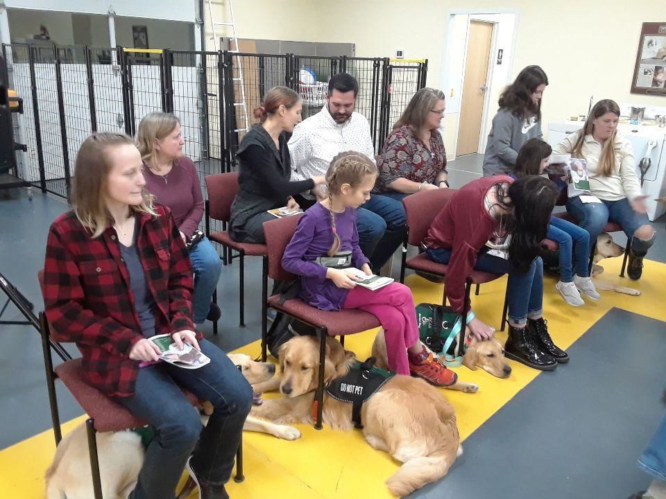 Students, service dogs graduate from ECAD training program
