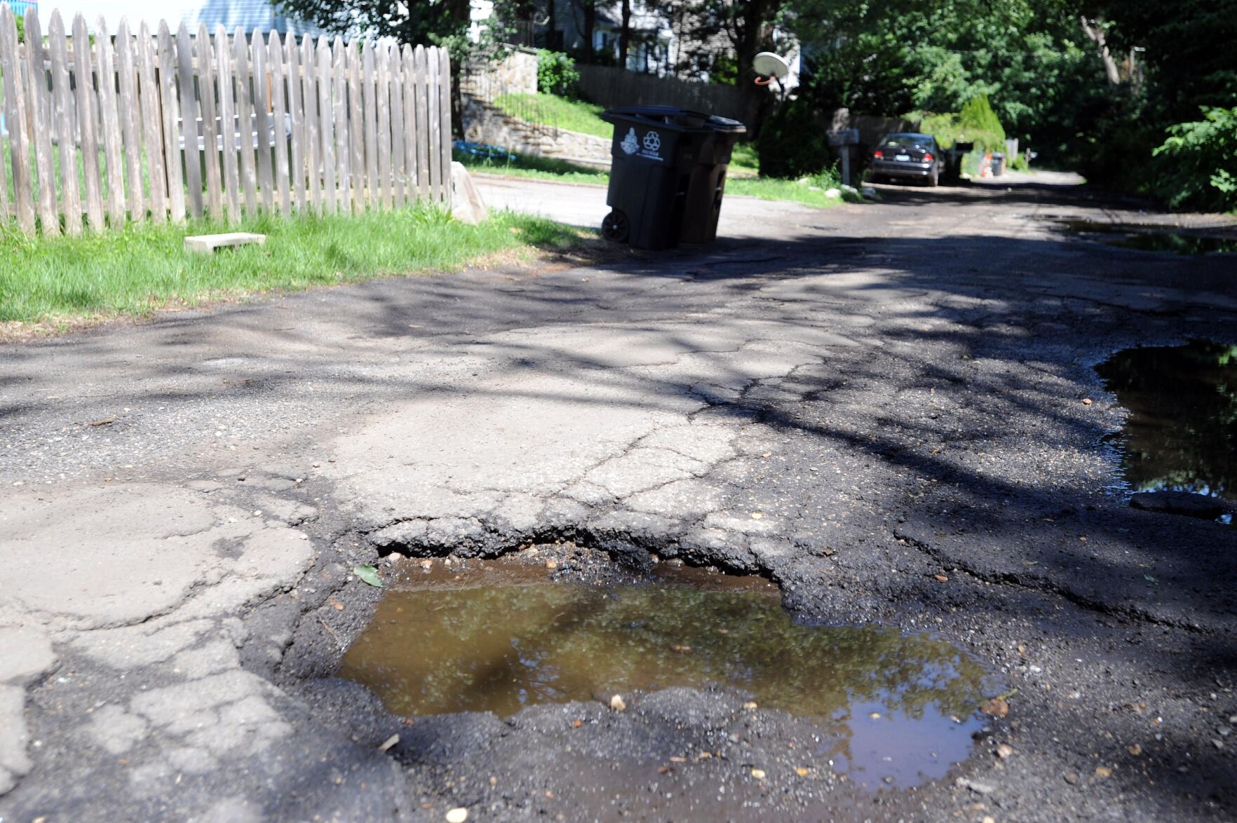 Where are the worst potholes in CT?
