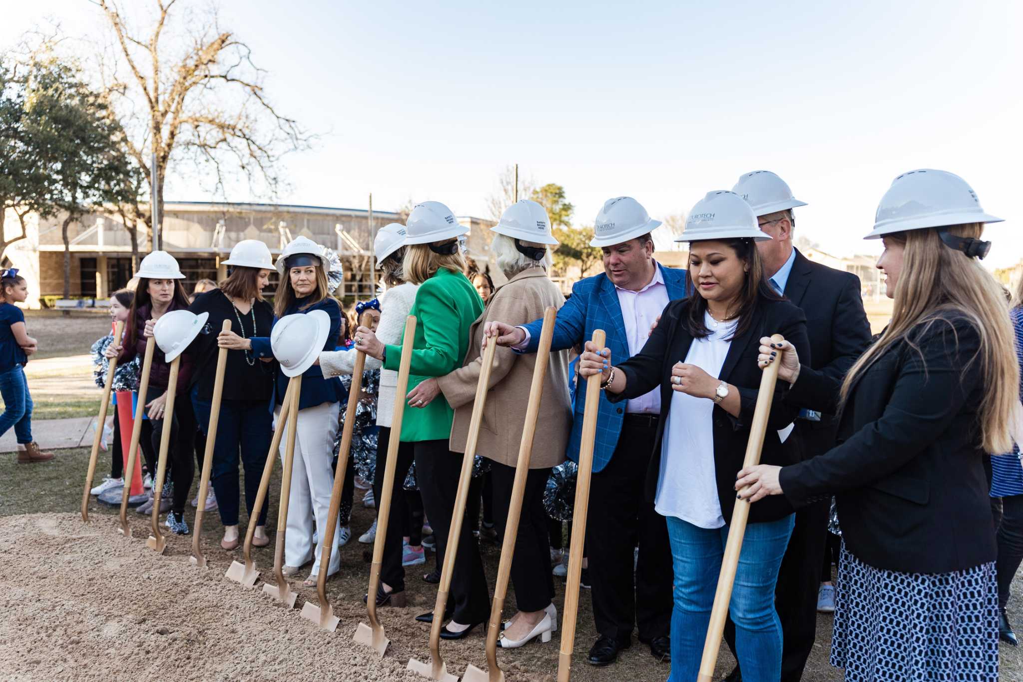 Ceremonial groundbreaking held for Spring Branch ISD’s new Nottingham ...