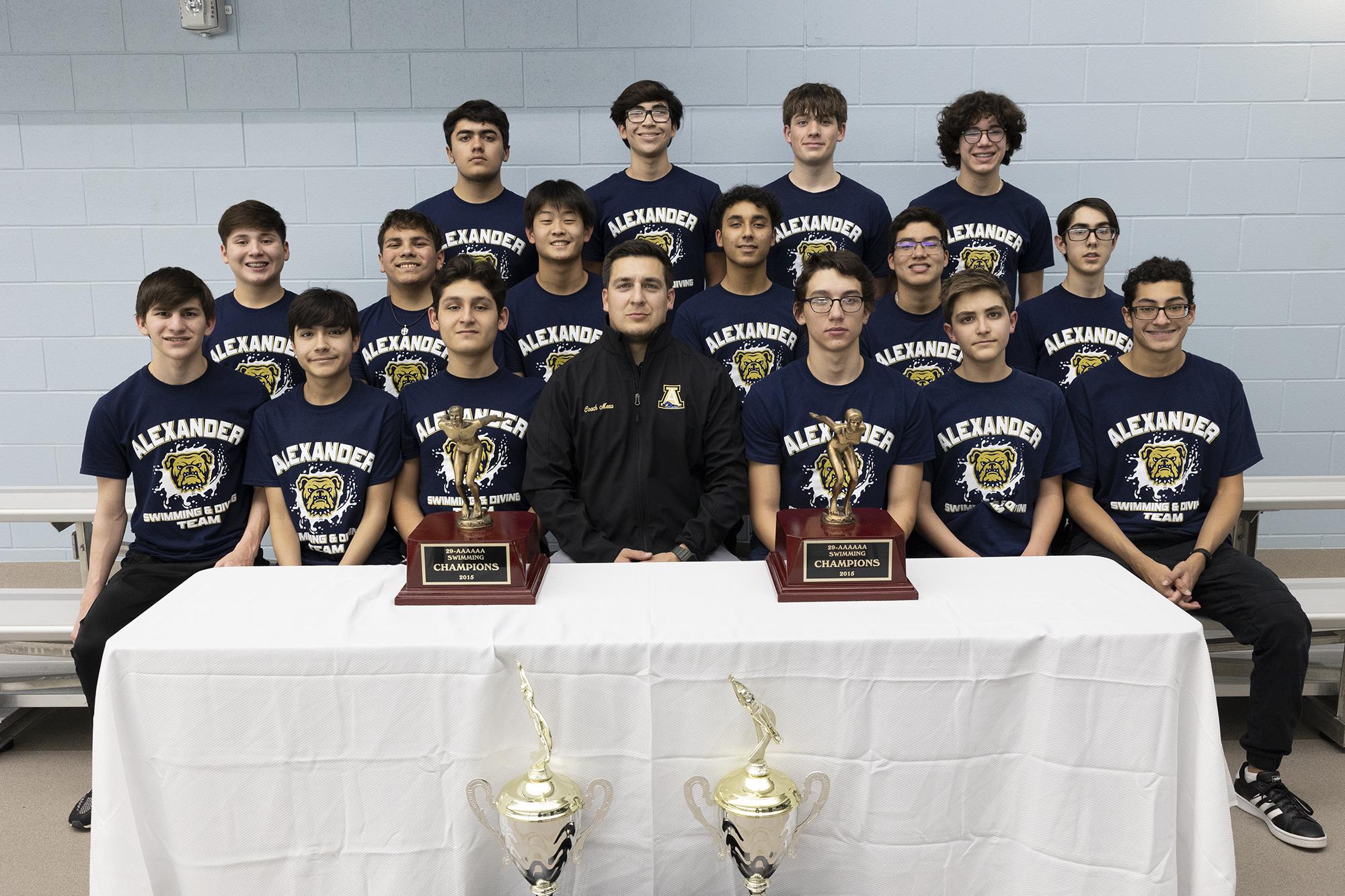 The man behind Alexander’s swim champions