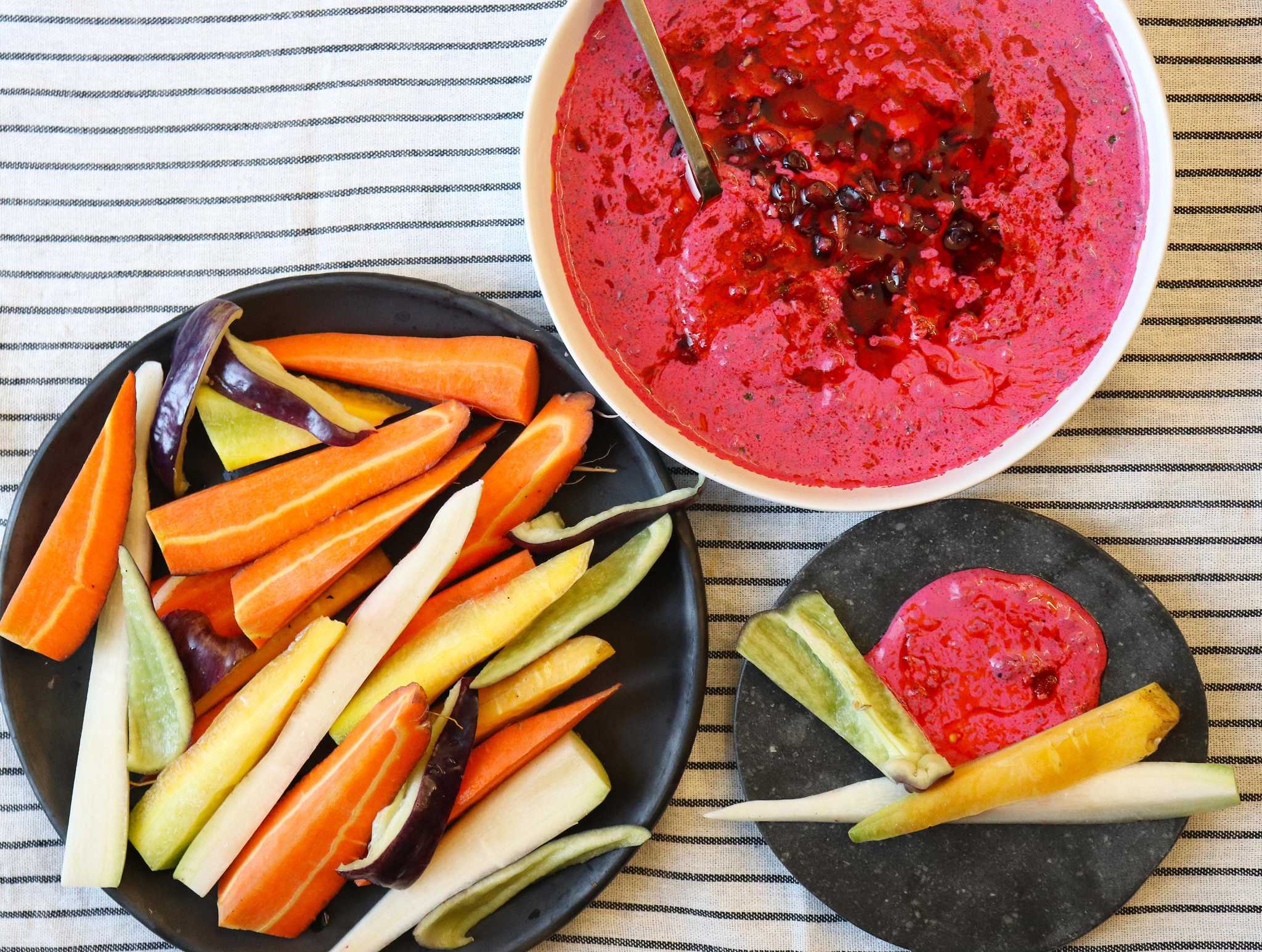 Try this rosy version of delicious ranch dip