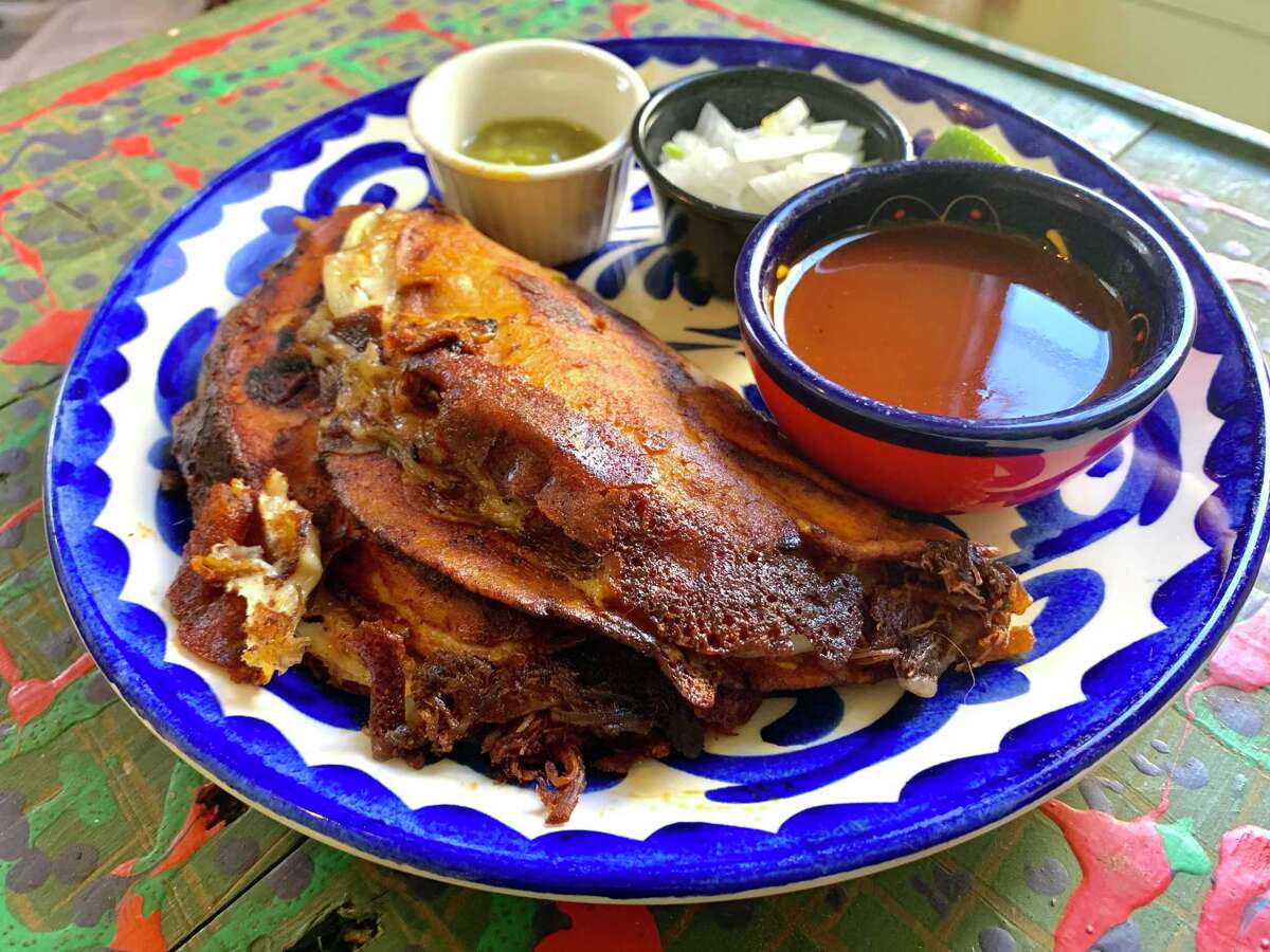 Alison Cook: Cobo’s Que brisket boudin mac-and-cheese quesadilla is ...