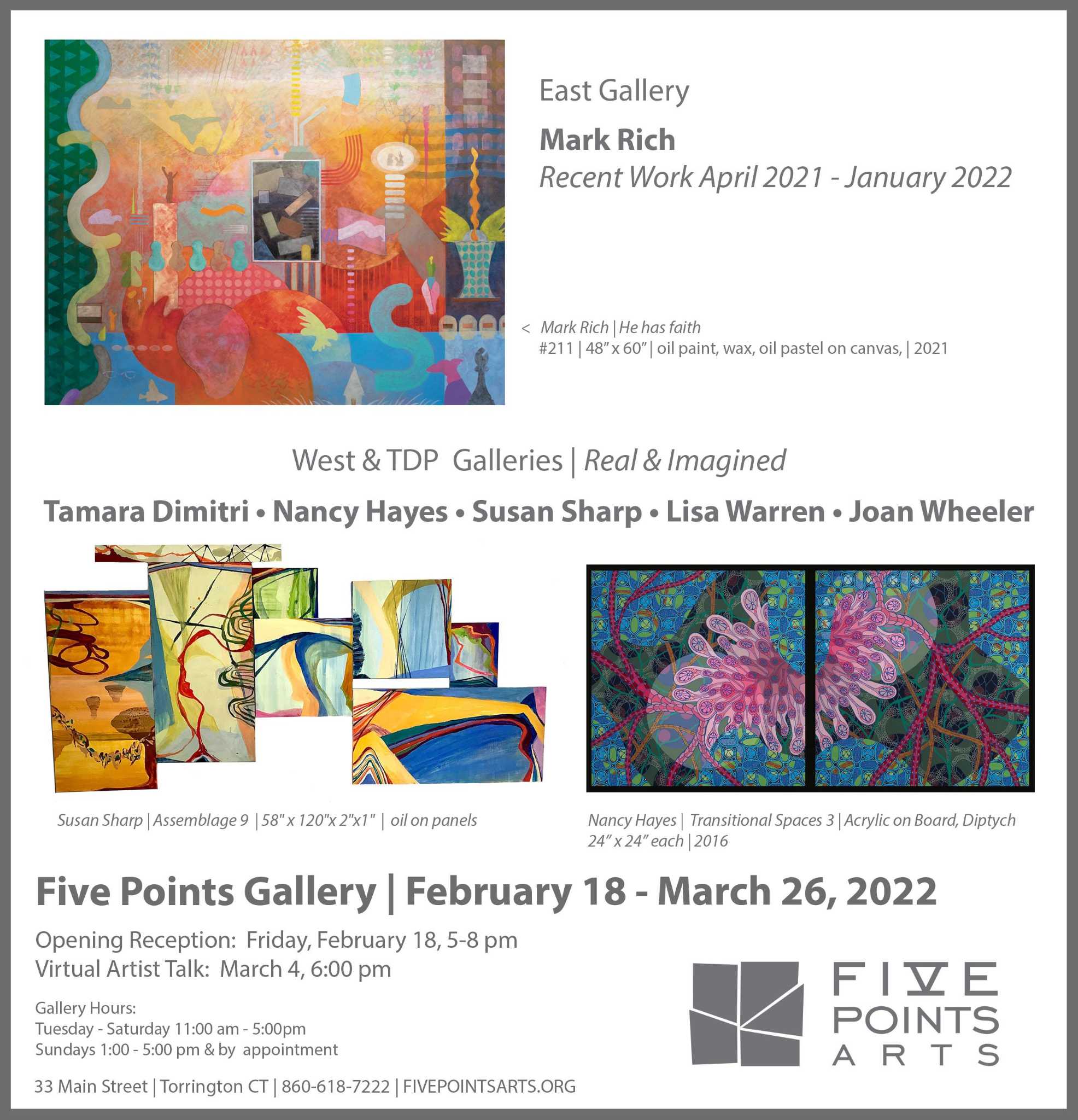 Five Points Gallery opens new shows Feb. 18