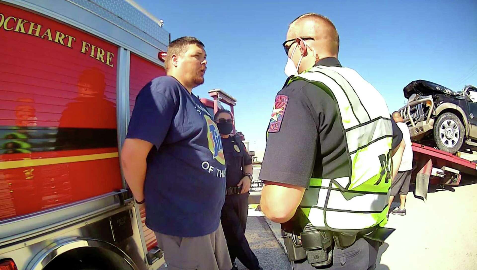 Fired San Marcos cop who caused fatal wreck wants his job back