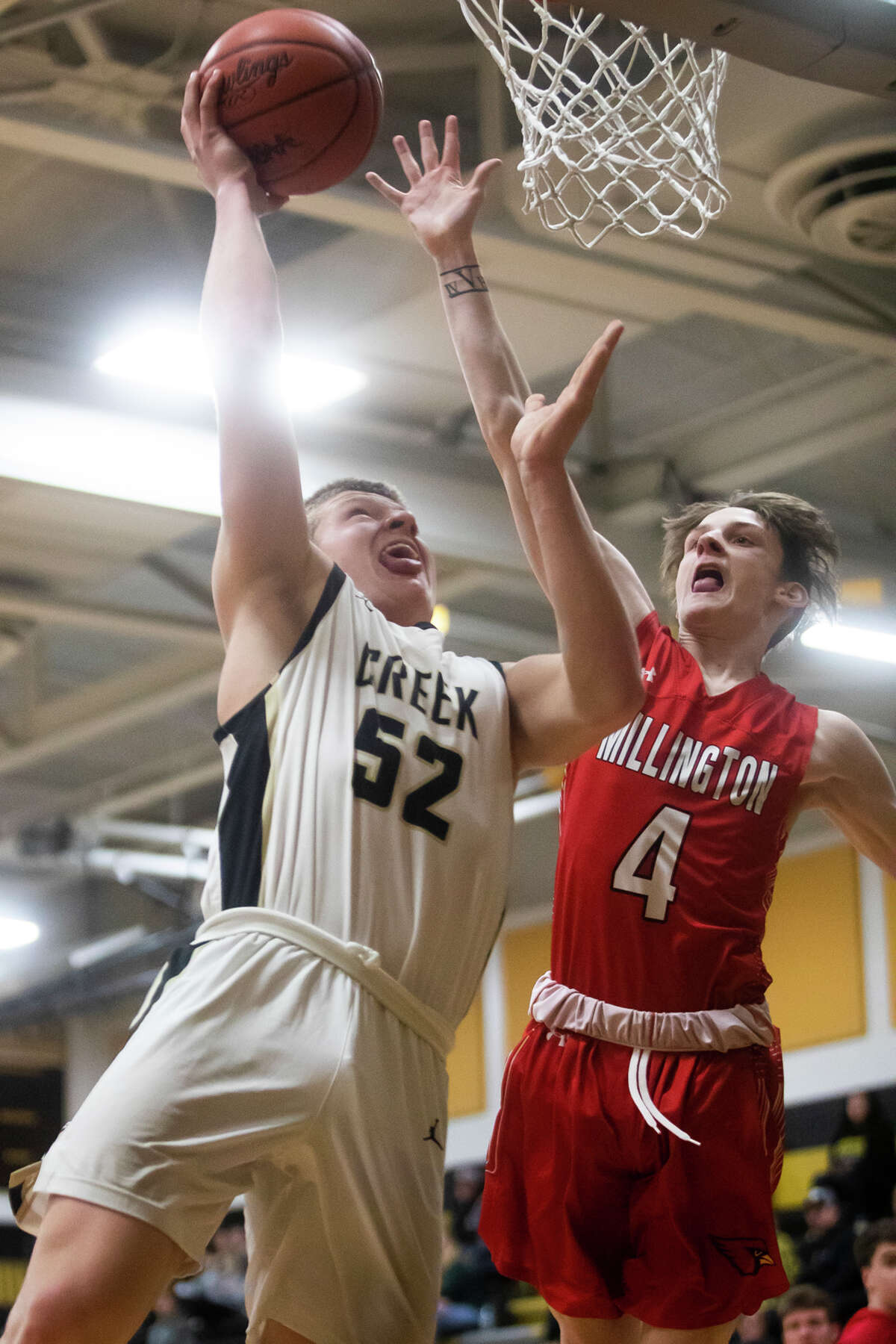 Bullock Creek High School vs. Millington High School boys basketball