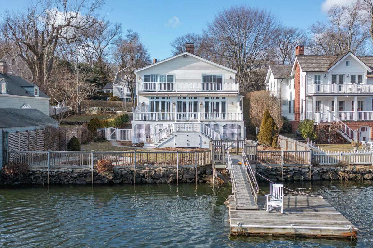 Waterfront Fairfield home features detailed craftmanship from 1880s