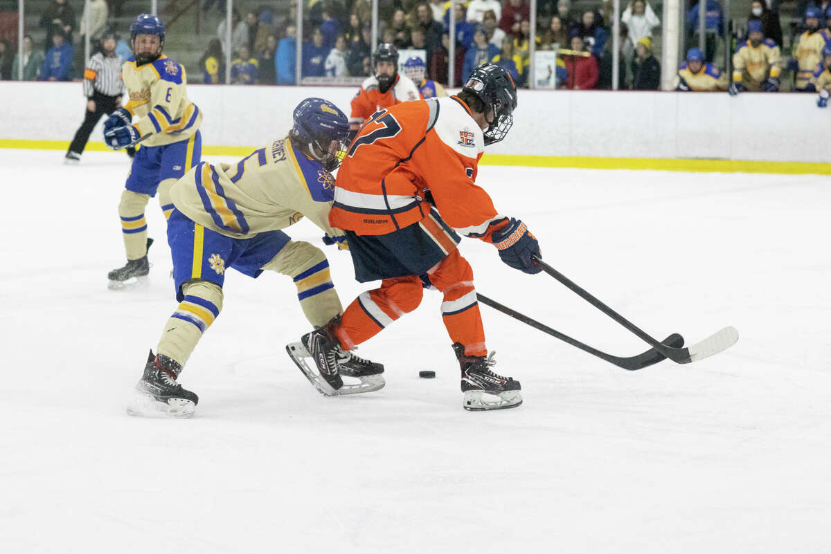 Chemics battle hard, but No. 1 Powers dominates second period