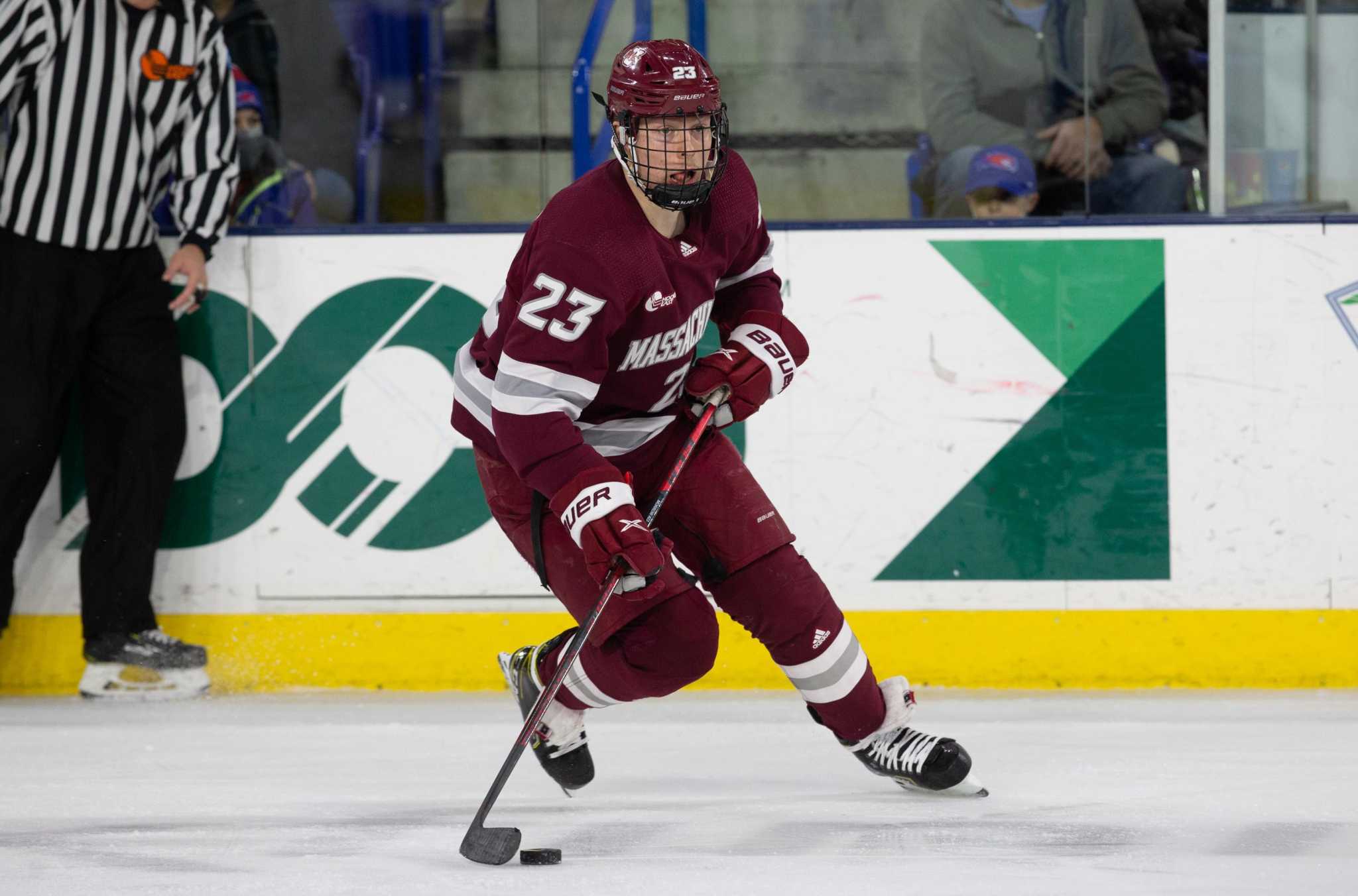 Darien’s Scott Morrow shines in freshman year at UMass