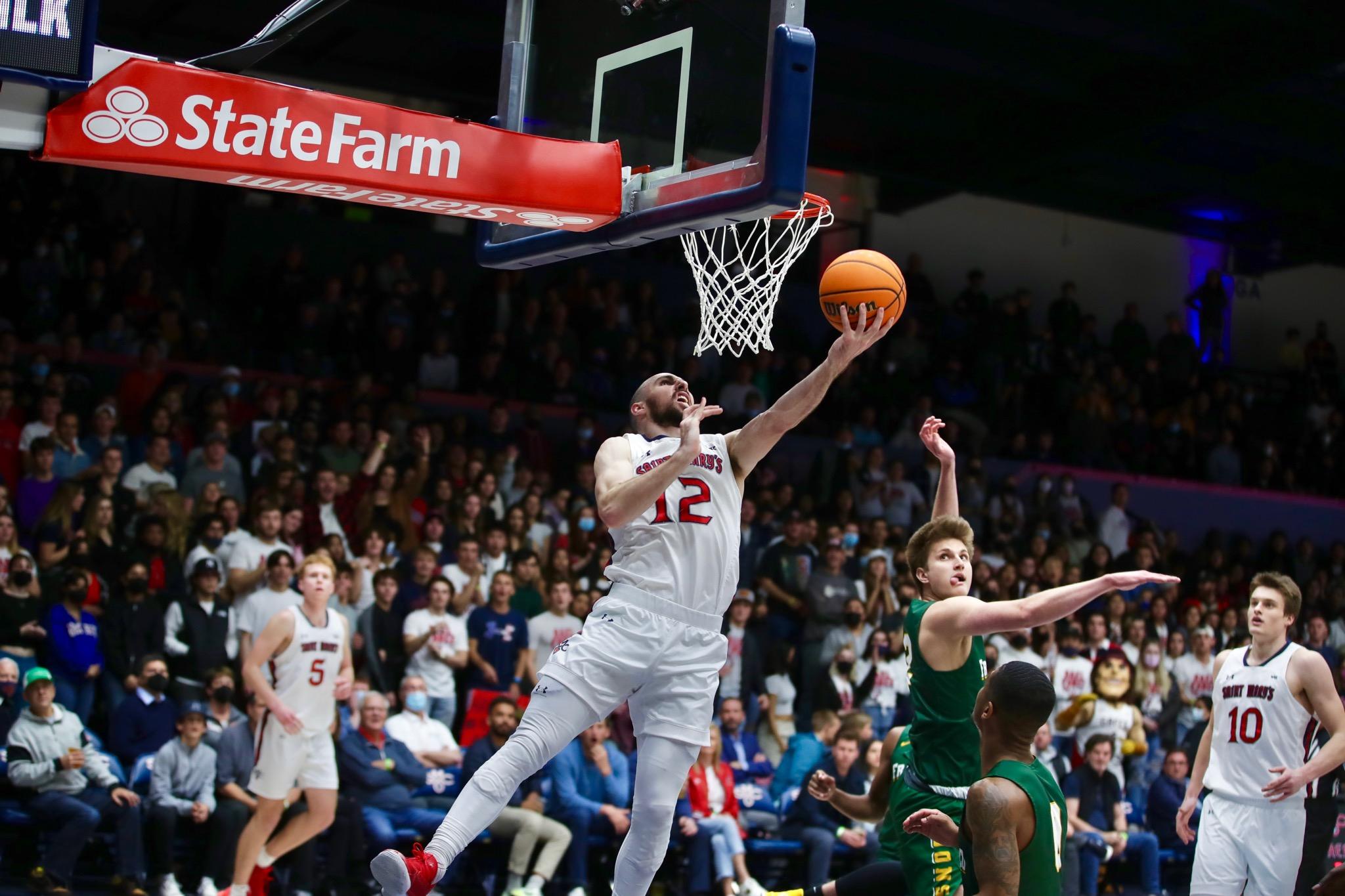 St. Mary’s ranked No. 23, Tommy Kuhse is WCC Player of the Week
