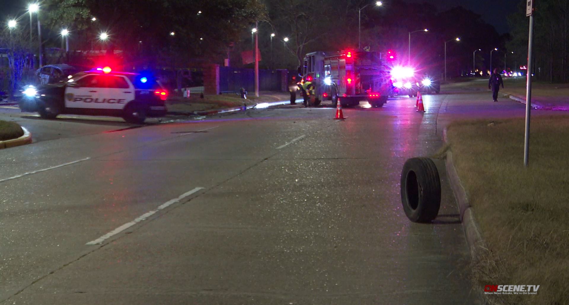 4 dead in fiery north Houston crash