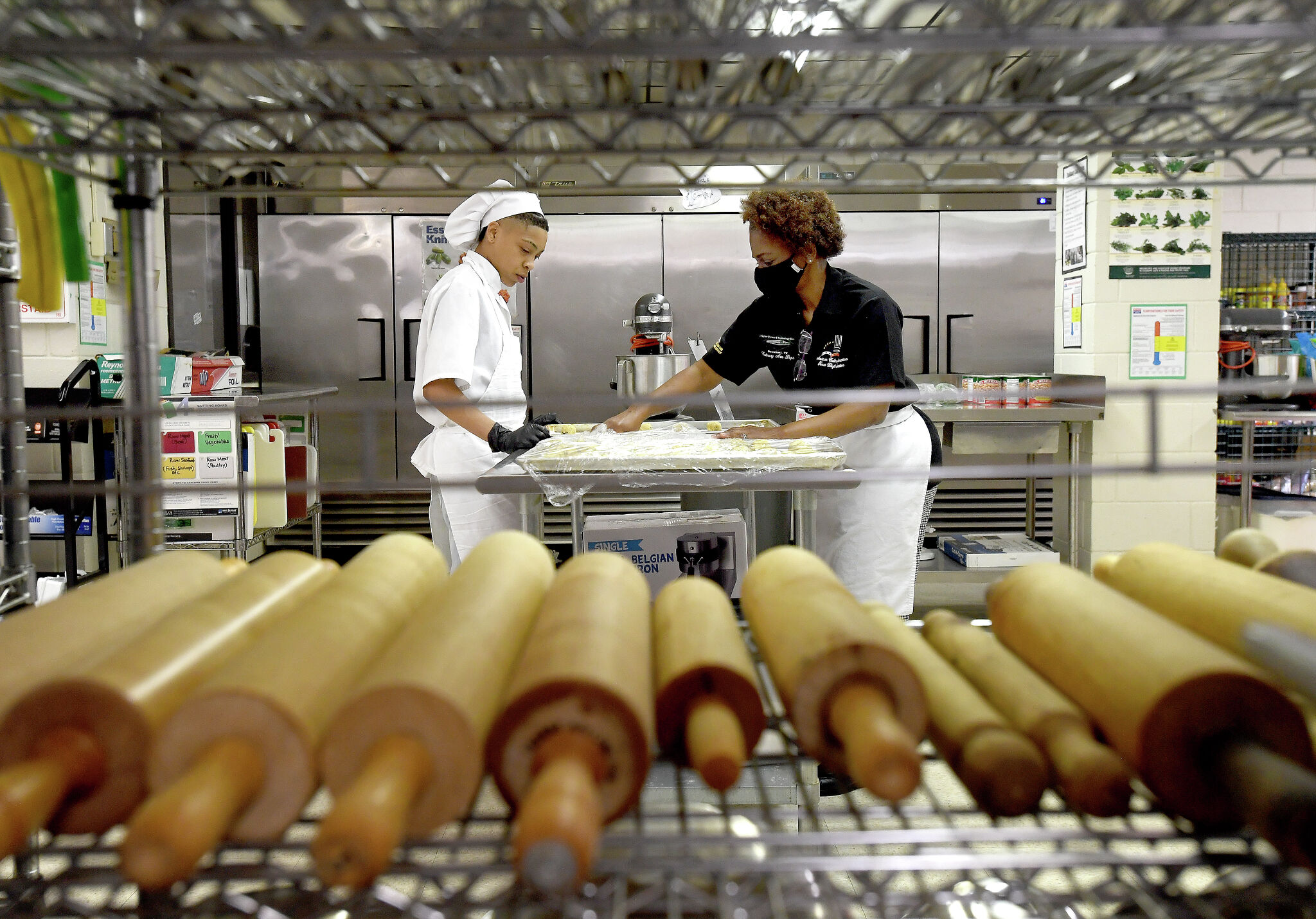 Evans empowers students through the love of cooking