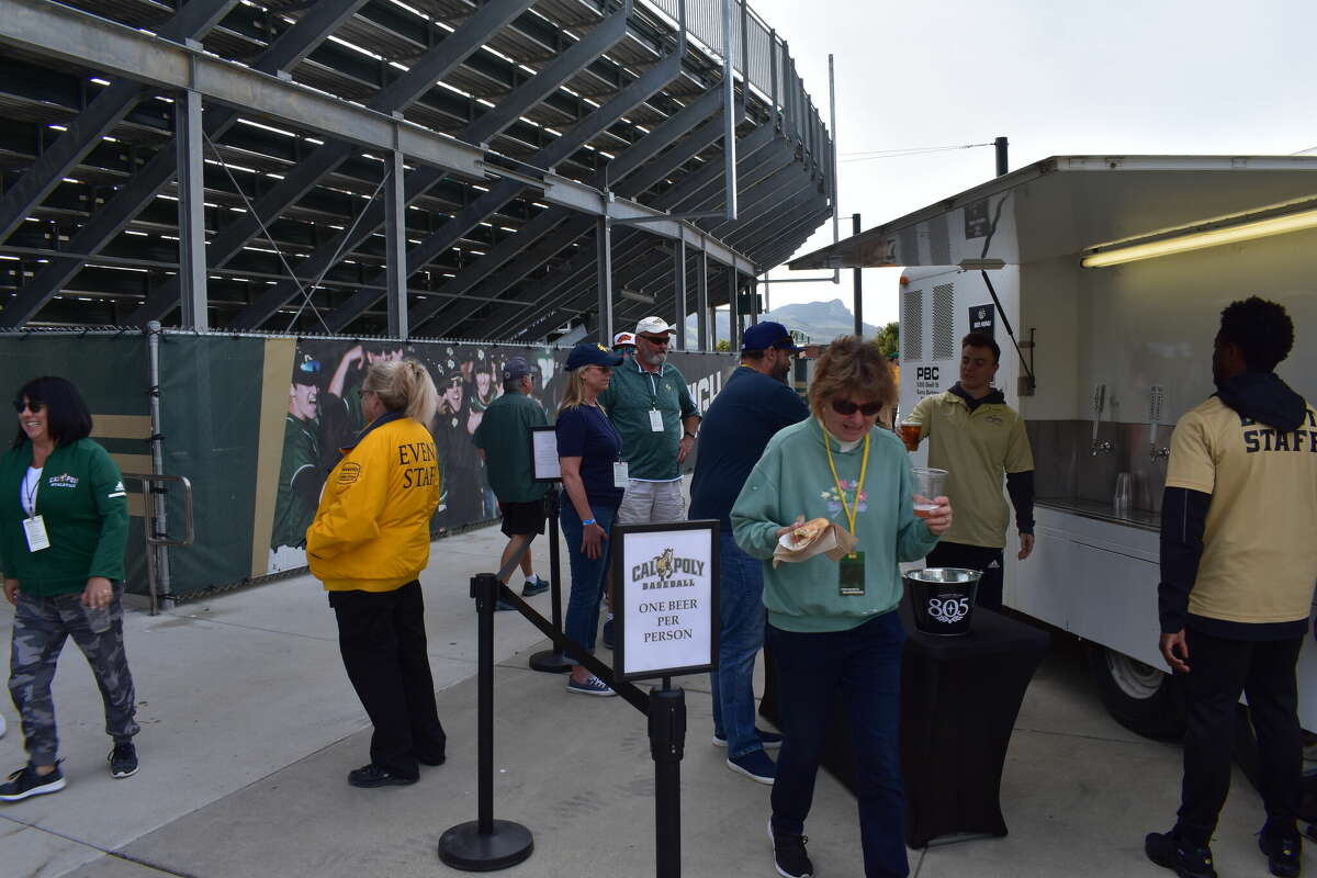 The college baseball ballpark where Giants and Dodgers fans get along