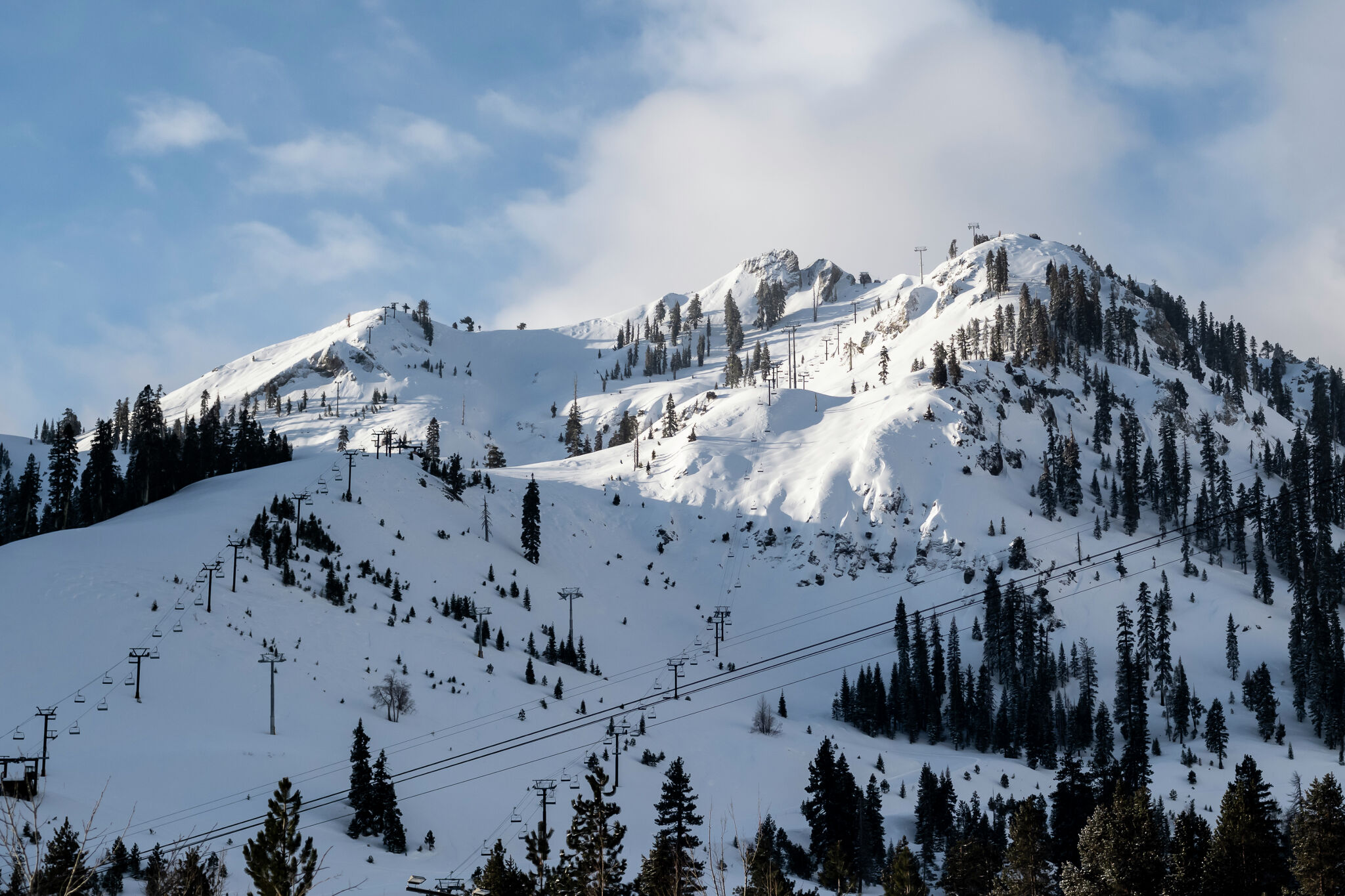 Lake Tahoe sees first major snowstorm in six weeks