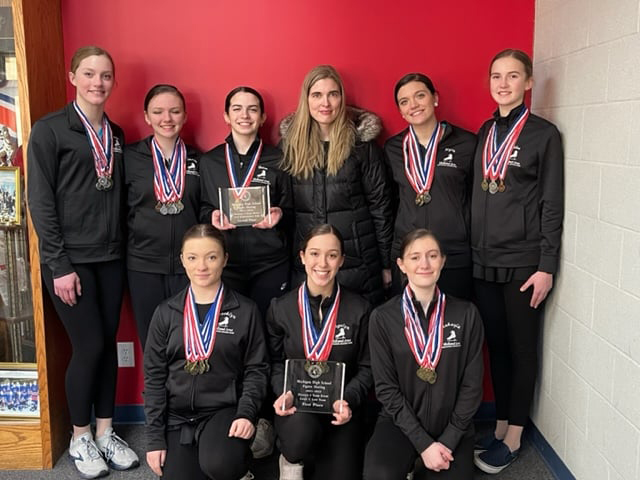 Midland Area skate teams win district titles