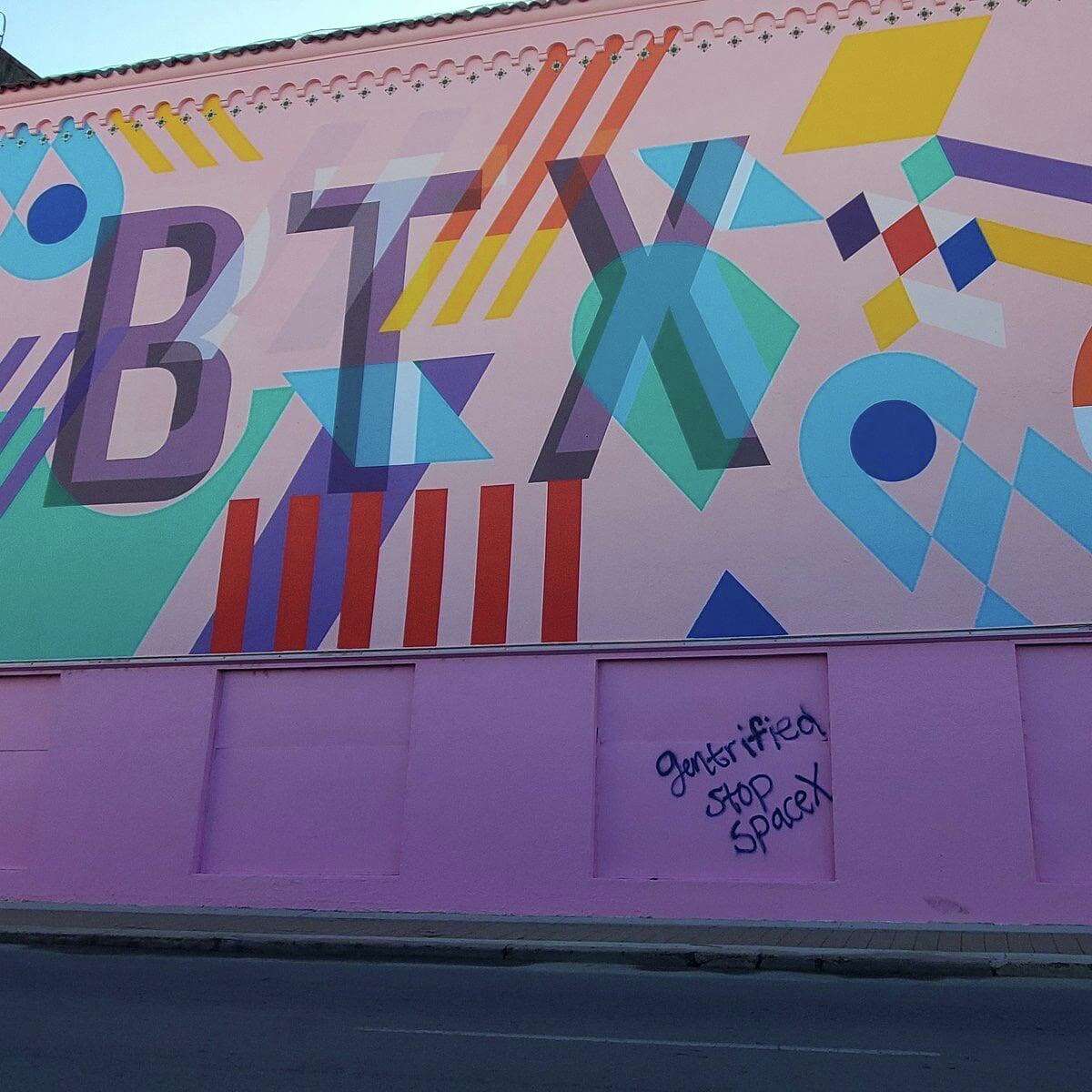 Brownsville activist accused of defacing Elon Musk-funded mural blasts ...