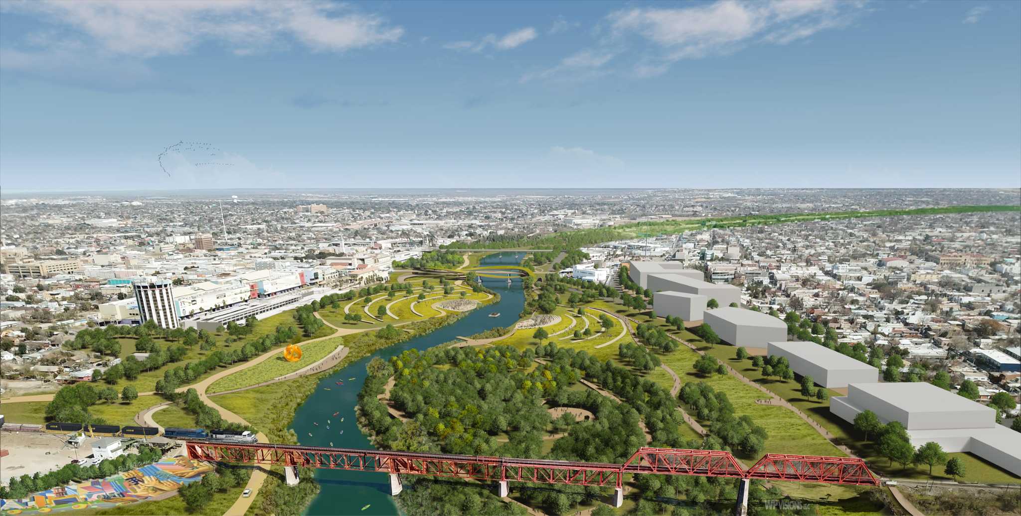 Architects for the Laredo and Nuevo Laredo proposed Binational River ...