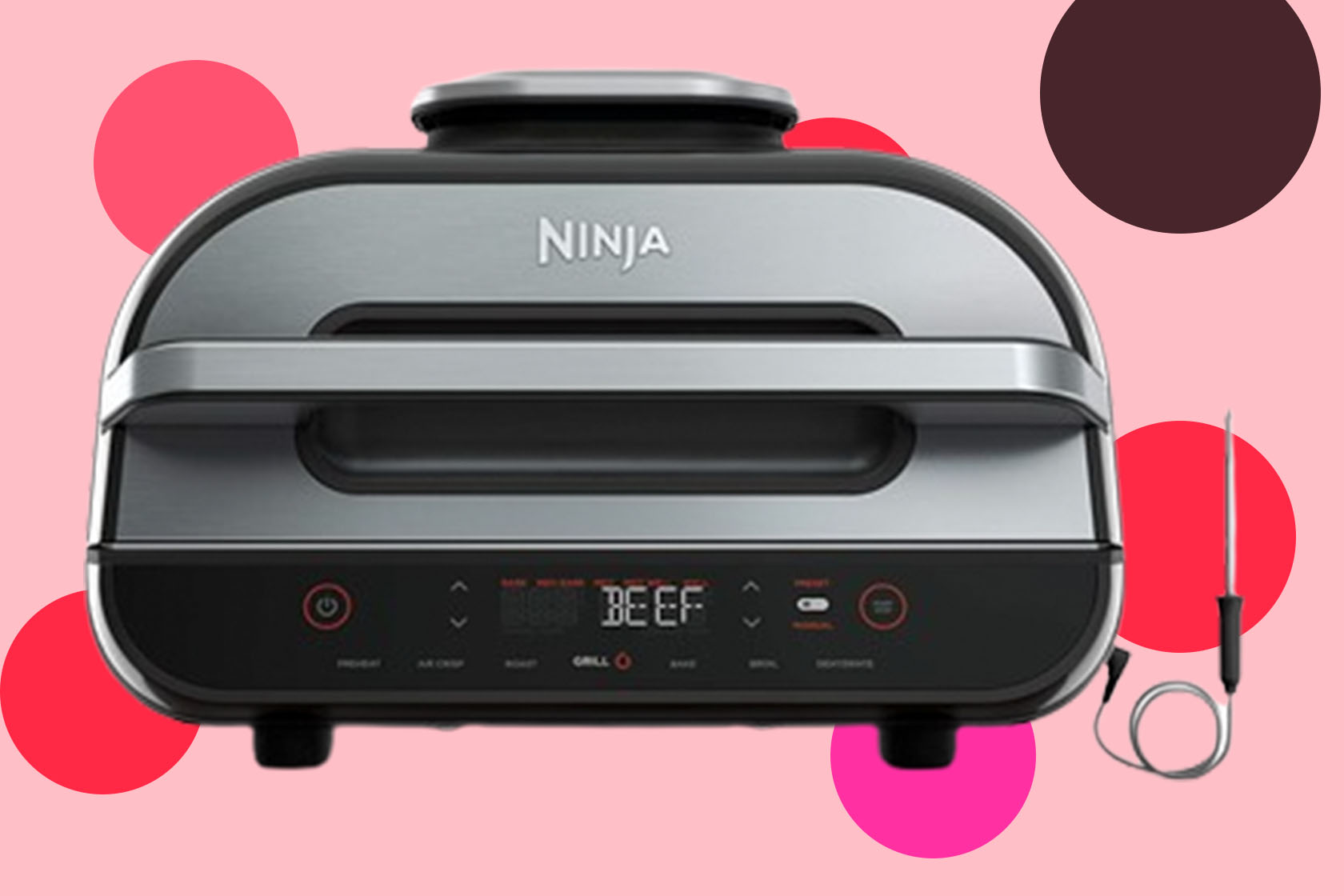 Bring the backyard BBQ inside with this refurbished Ninja Foodi indoor ...