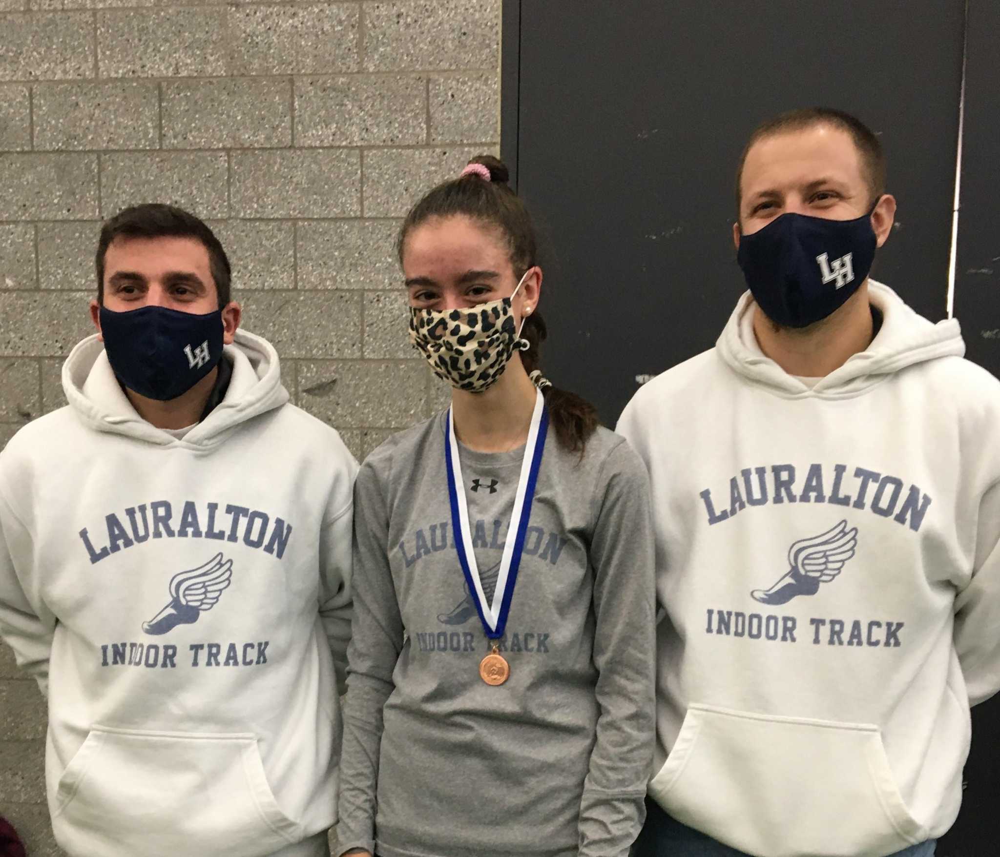 Lauralton’s Kelly Jones earns spot at New England indoor track meet