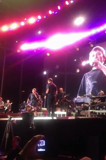 10-year-old Madison singer shared stage with The Boss