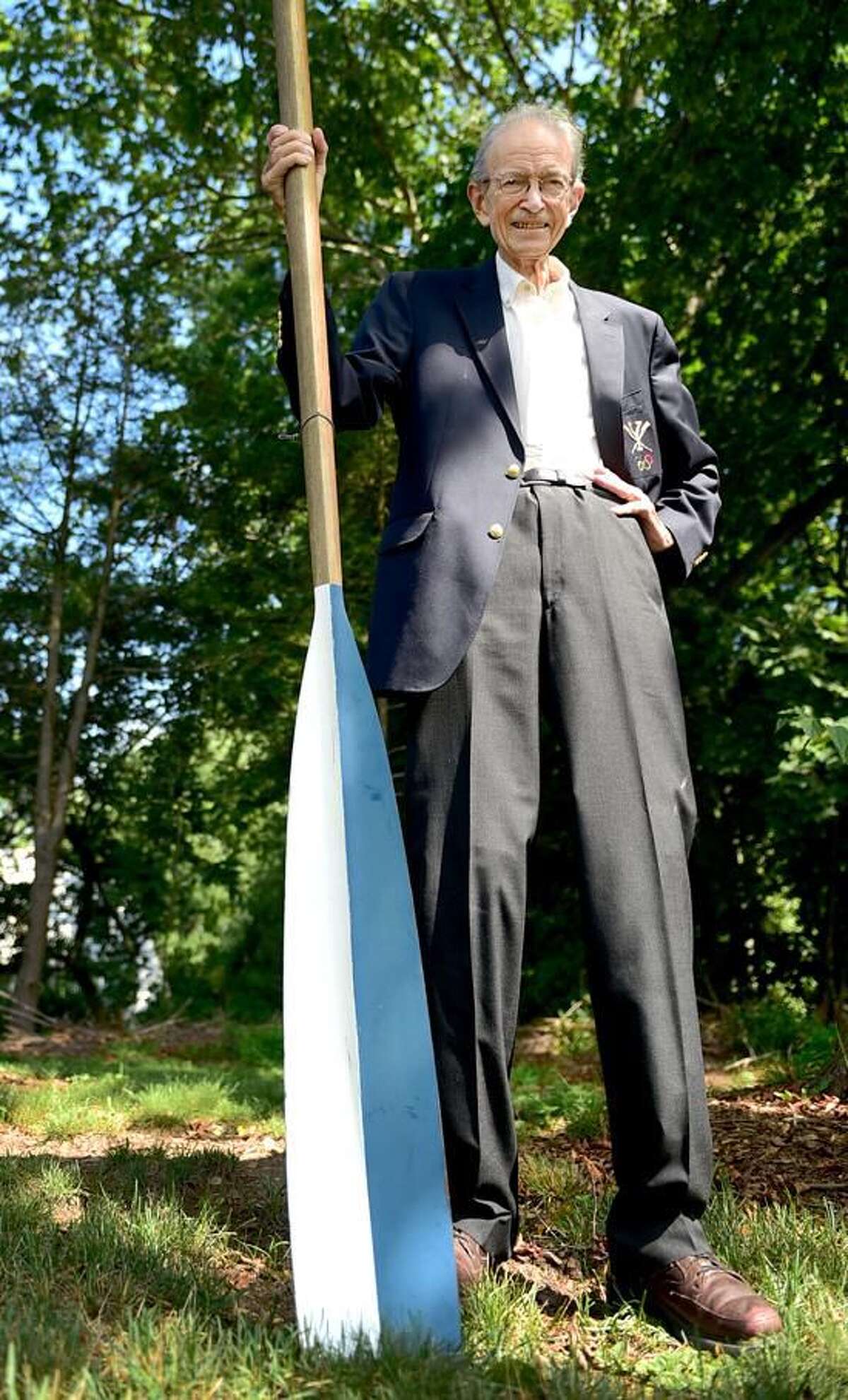 Rowing for gold - Guilford rower remembers 1956 Olympics like it was ...