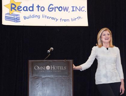 Greek goddess of Huff Post in New Haven: Arianna Huffington speaks on ...