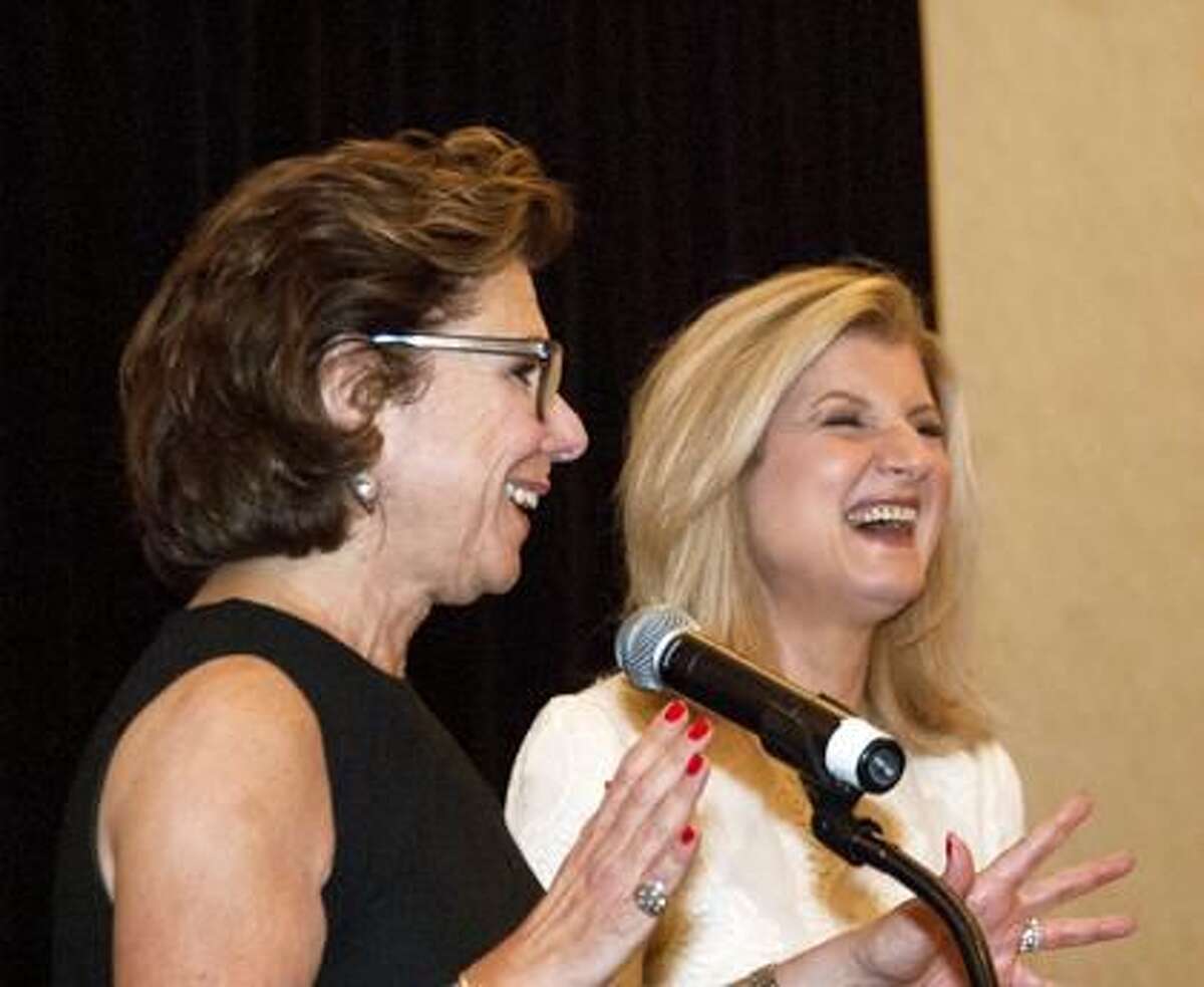 Greek goddess of Huff Post in New Haven: Arianna Huffington speaks on ...