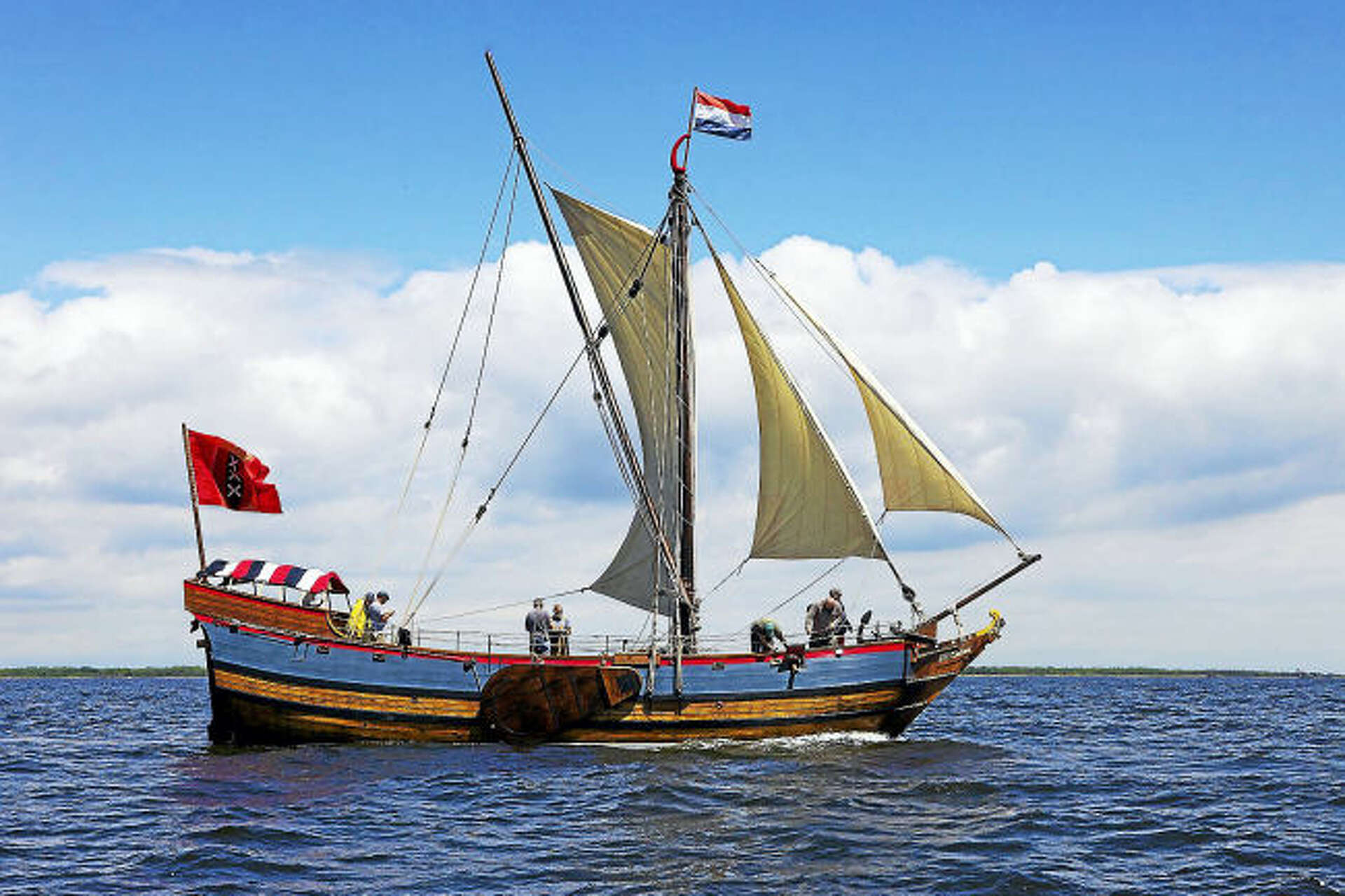 Replica of Adrian Block’s ship: ‘Onrust’ at CT River Museum this summer