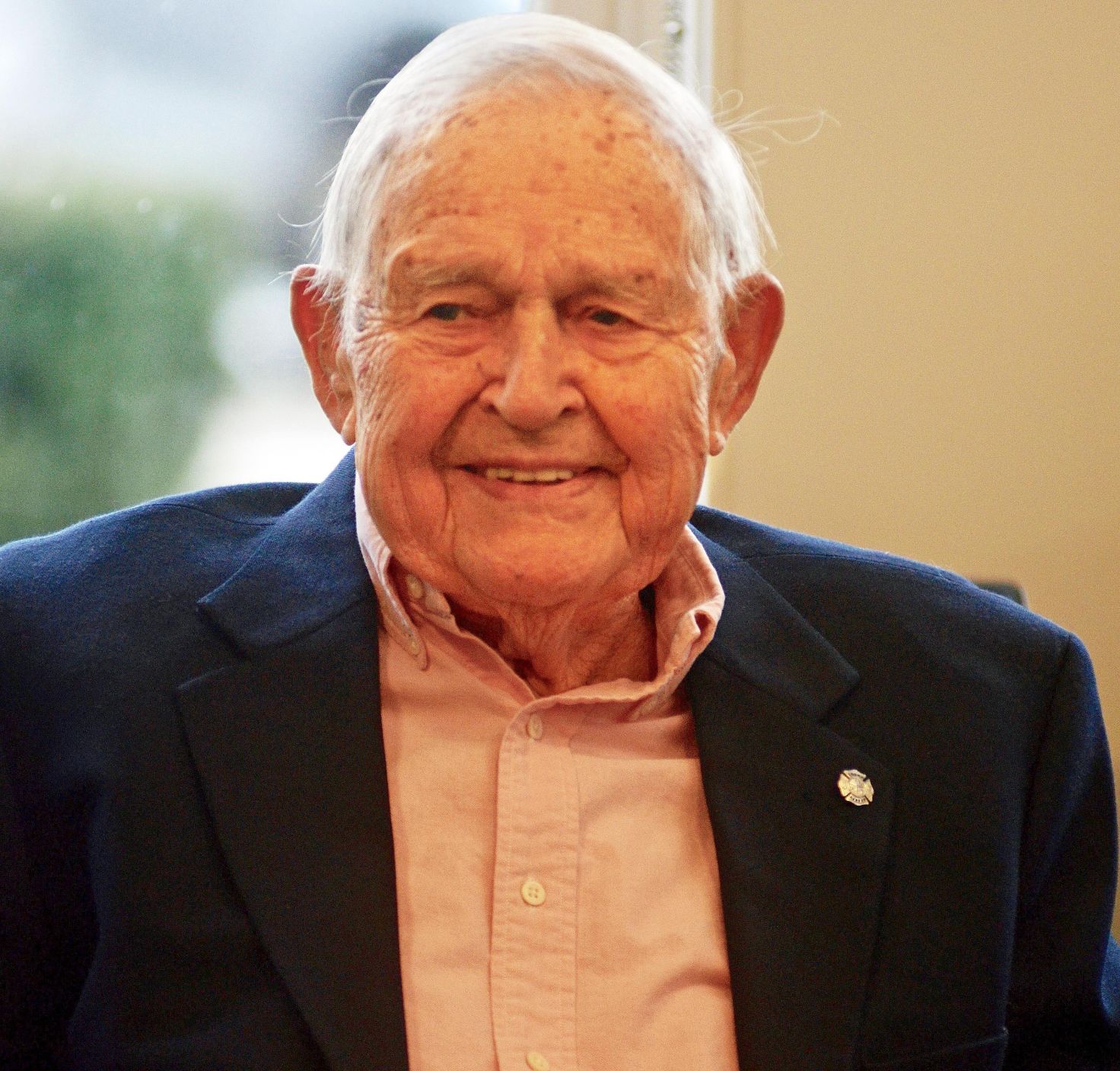 Oldest living former fire chief honored in Madison