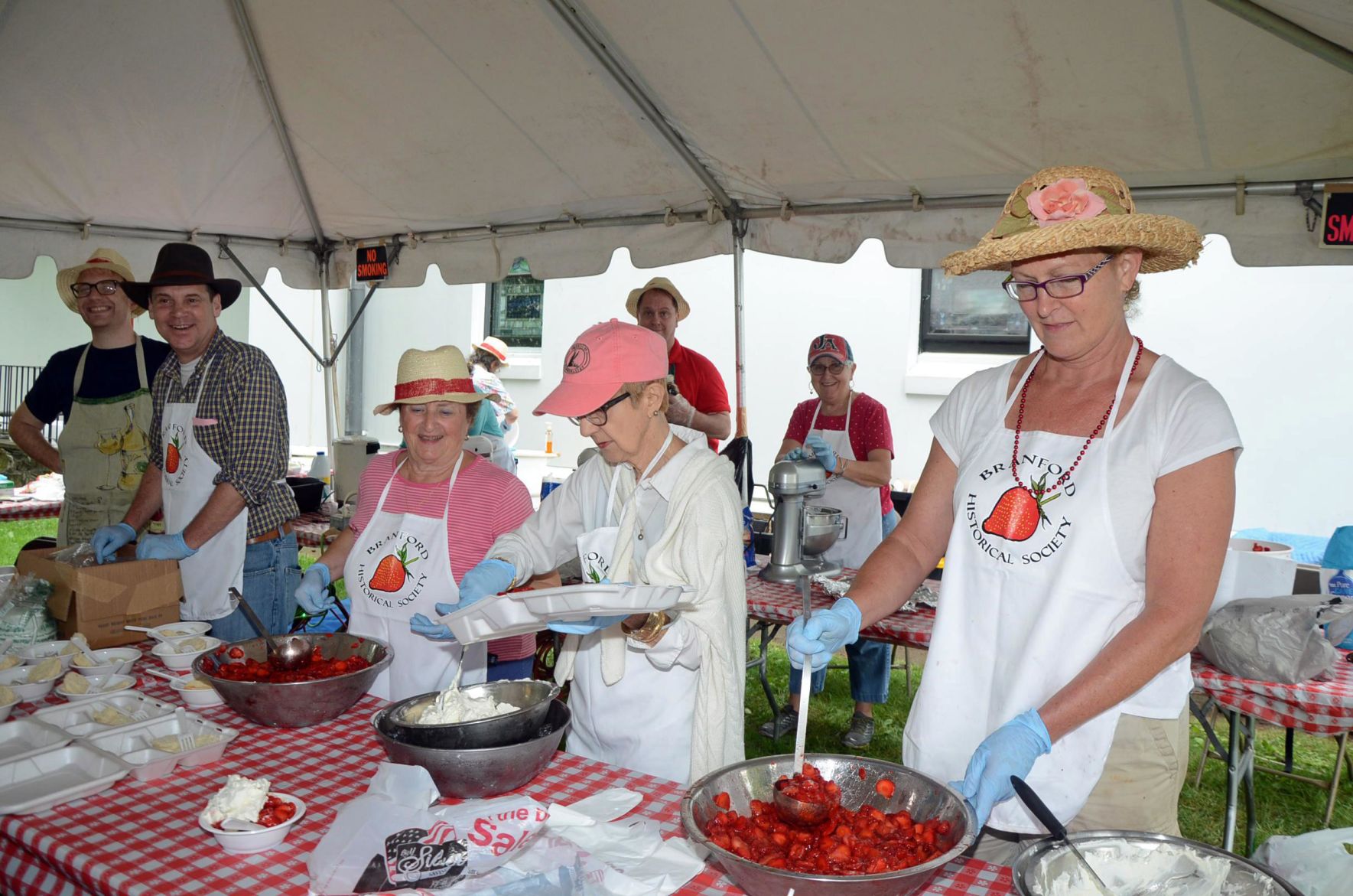 Strawberry shortcake, history & the Branford Fest
