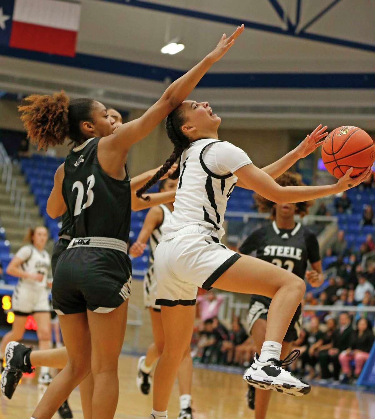 Clark holds off Steele to earn first girls state tournament berth