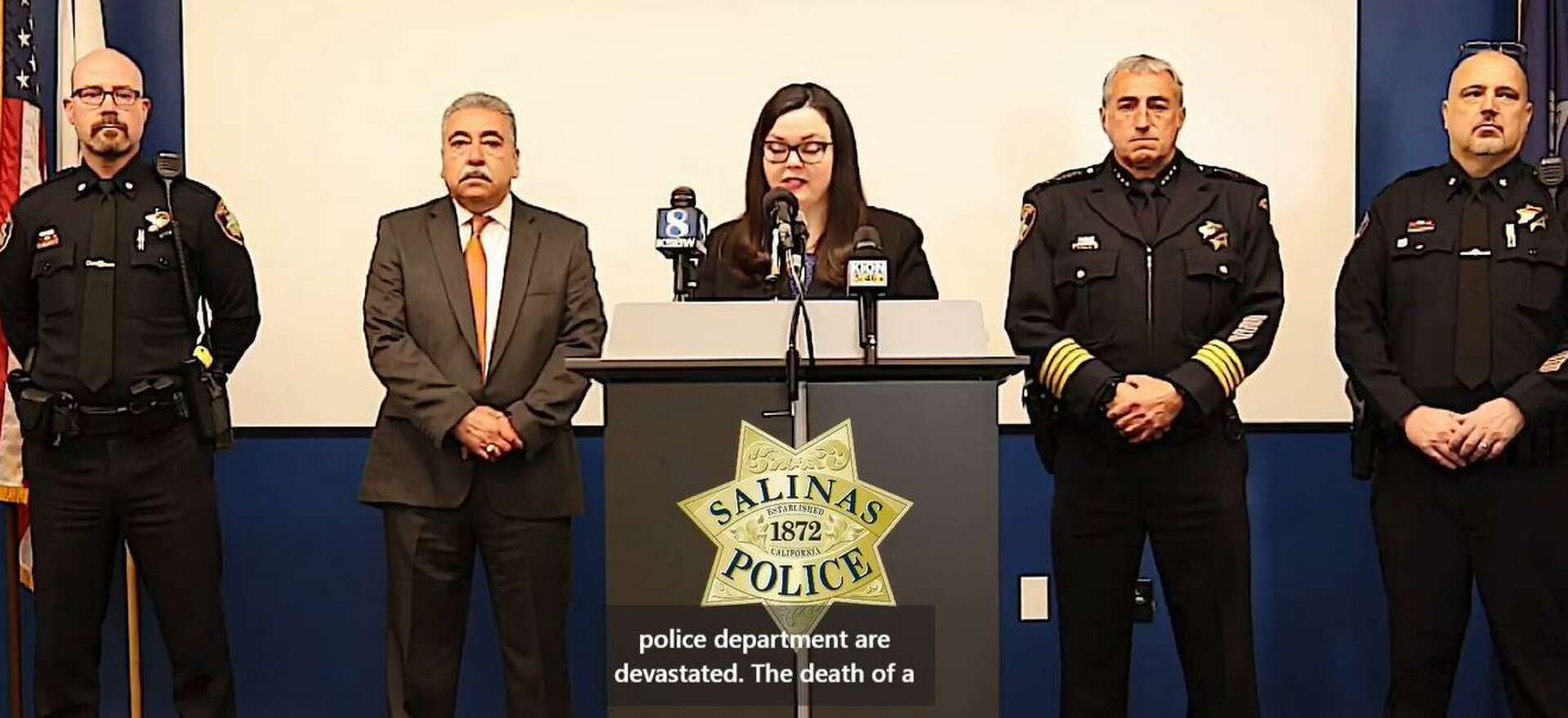 Salinas police officer fatally shot during traffic stop