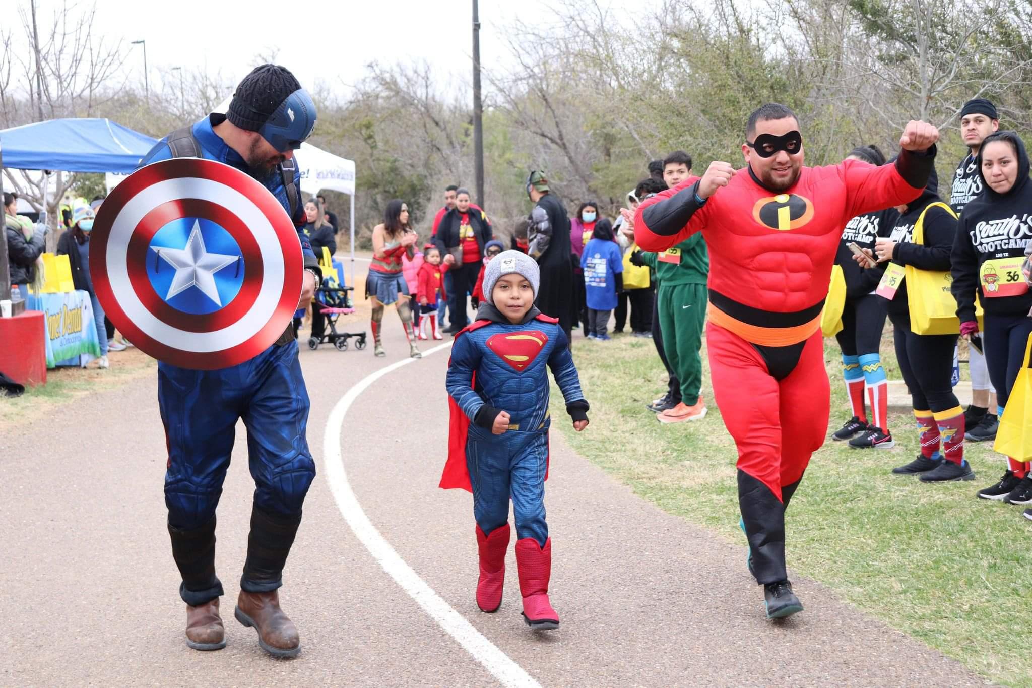 Superhero-themed race helps children with cancer