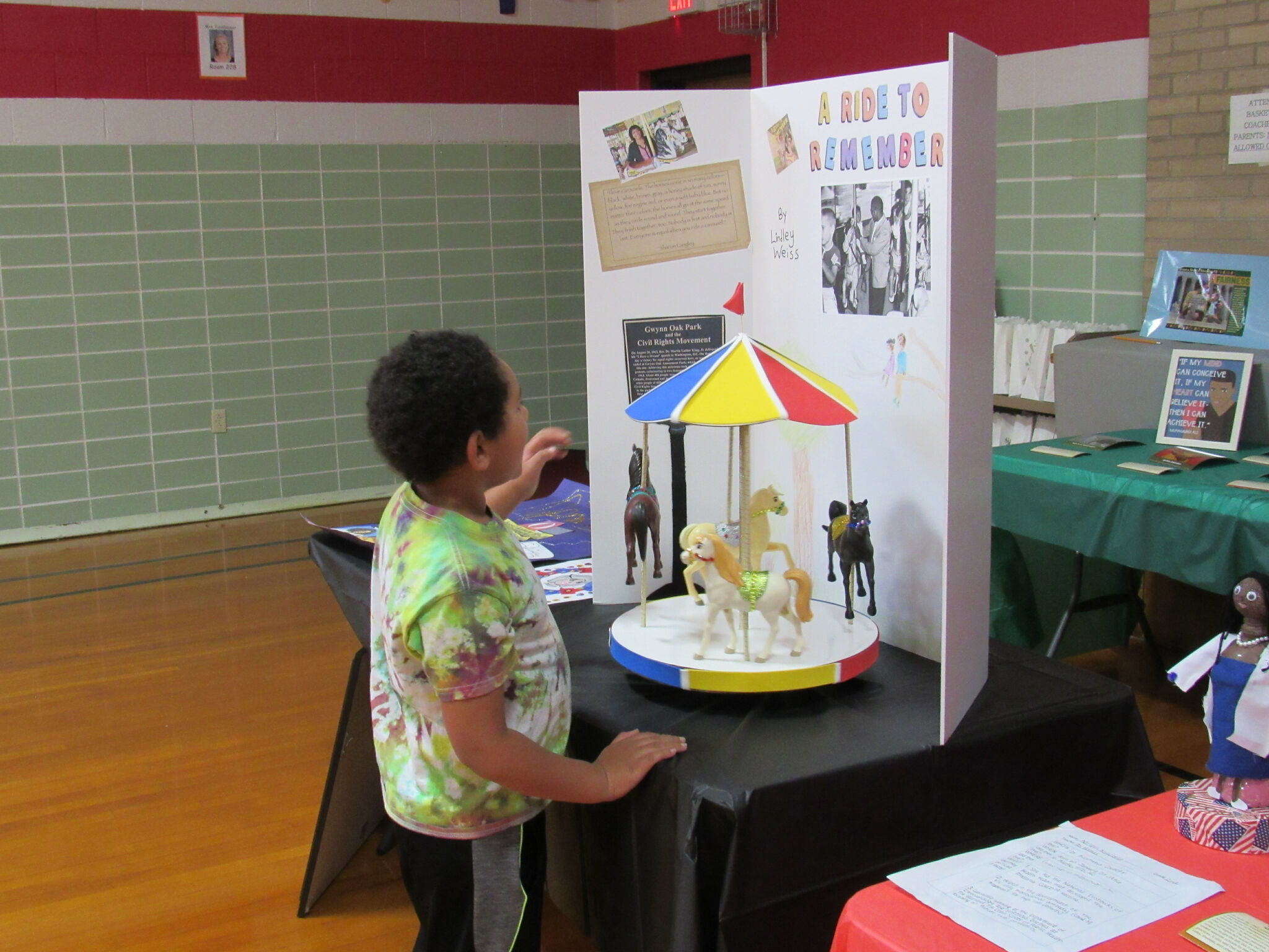 Glen Carbon Elementary caps Black History Month with mini museum