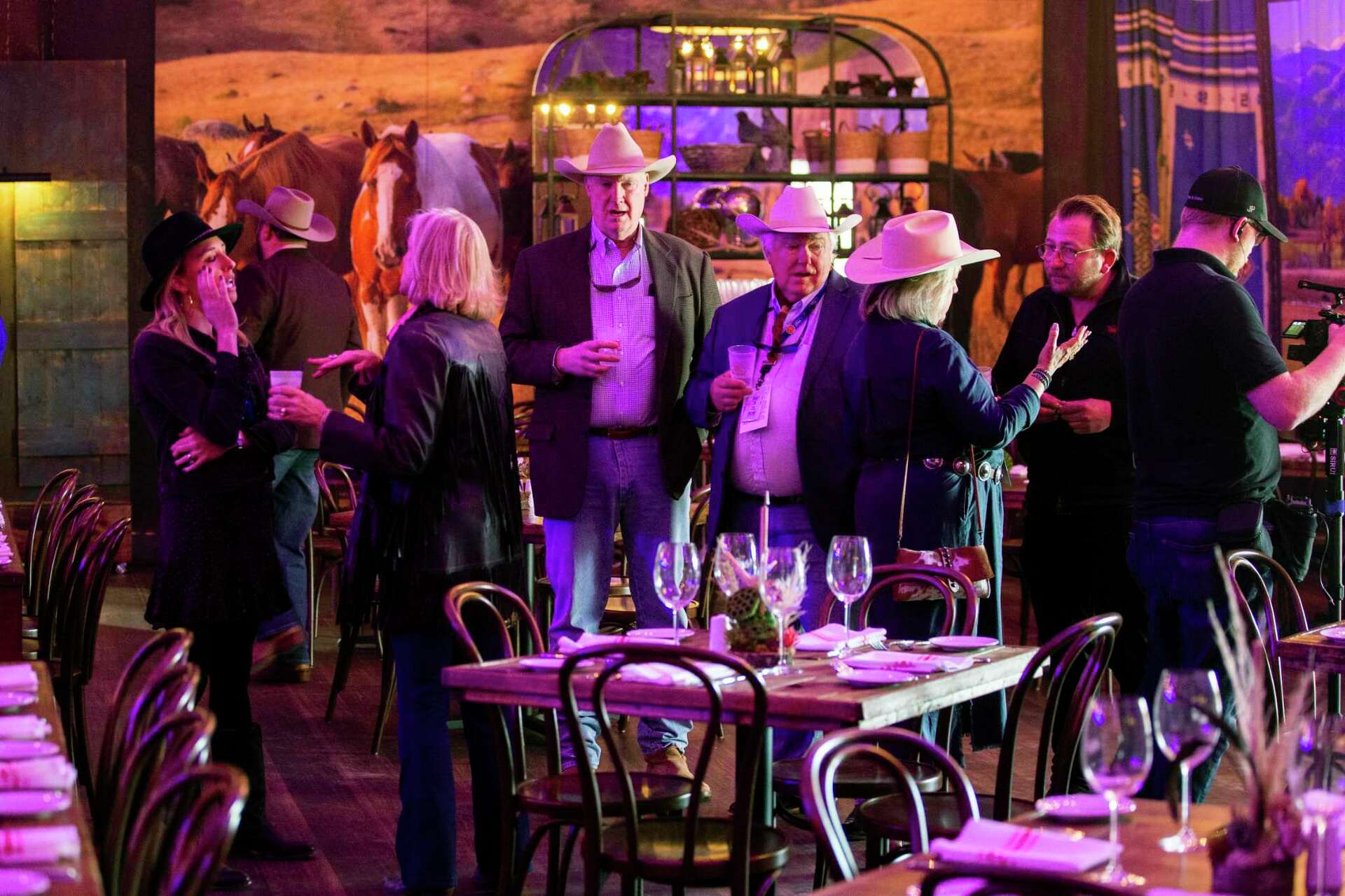 Inside The Ranch Saloon and Steakhouse, the Houston Rodeo's first full ...