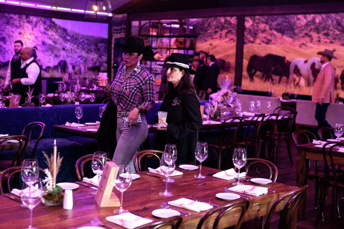 Inside The Ranch Saloon and Steakhouse, the Houston Rodeo's first full ...