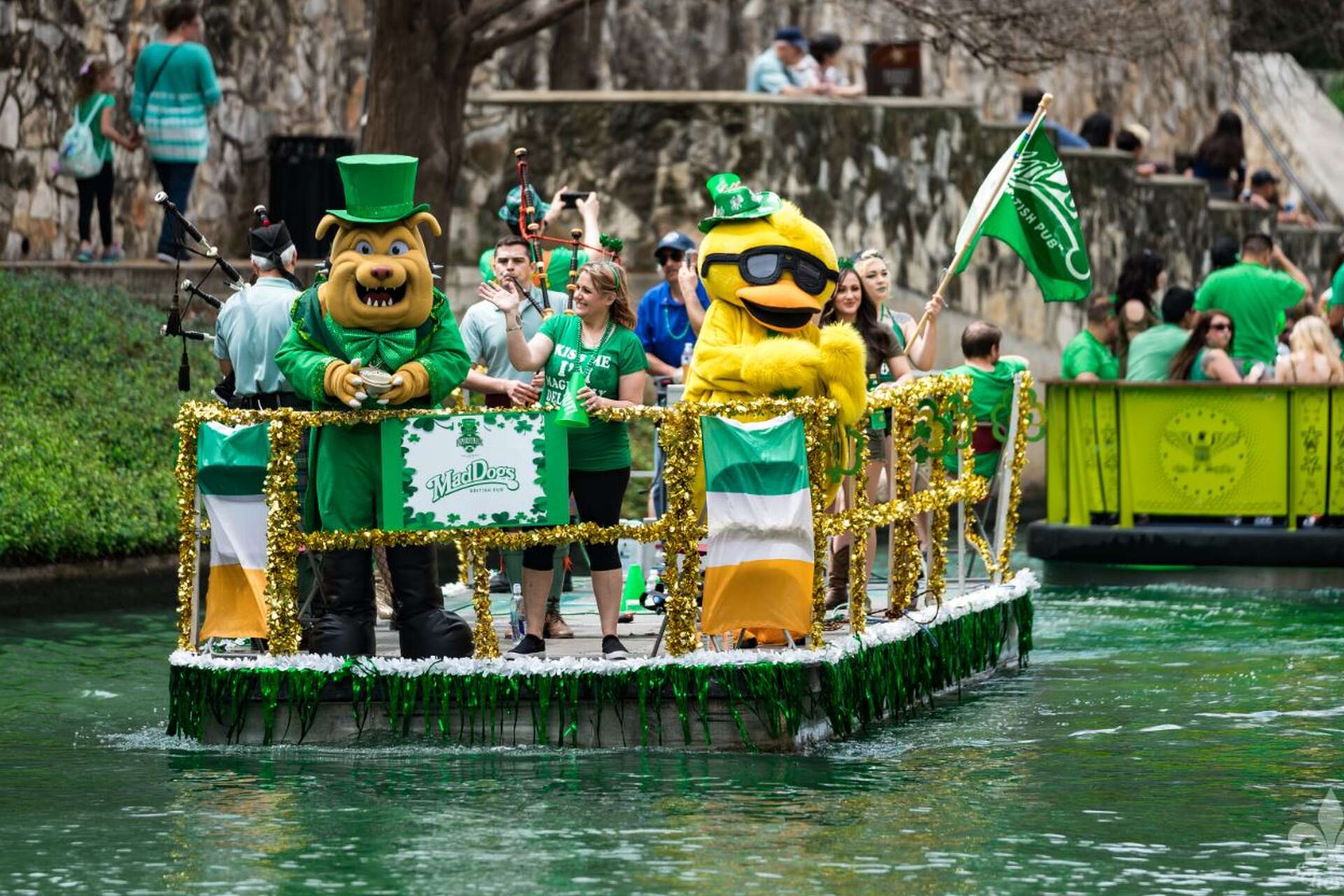 Here's when the San Antonio River Walk is going green for St. Patrick's Day