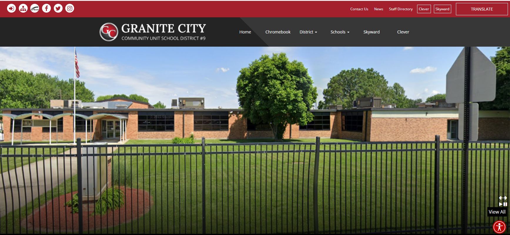 Granite City schools launch redesigned website