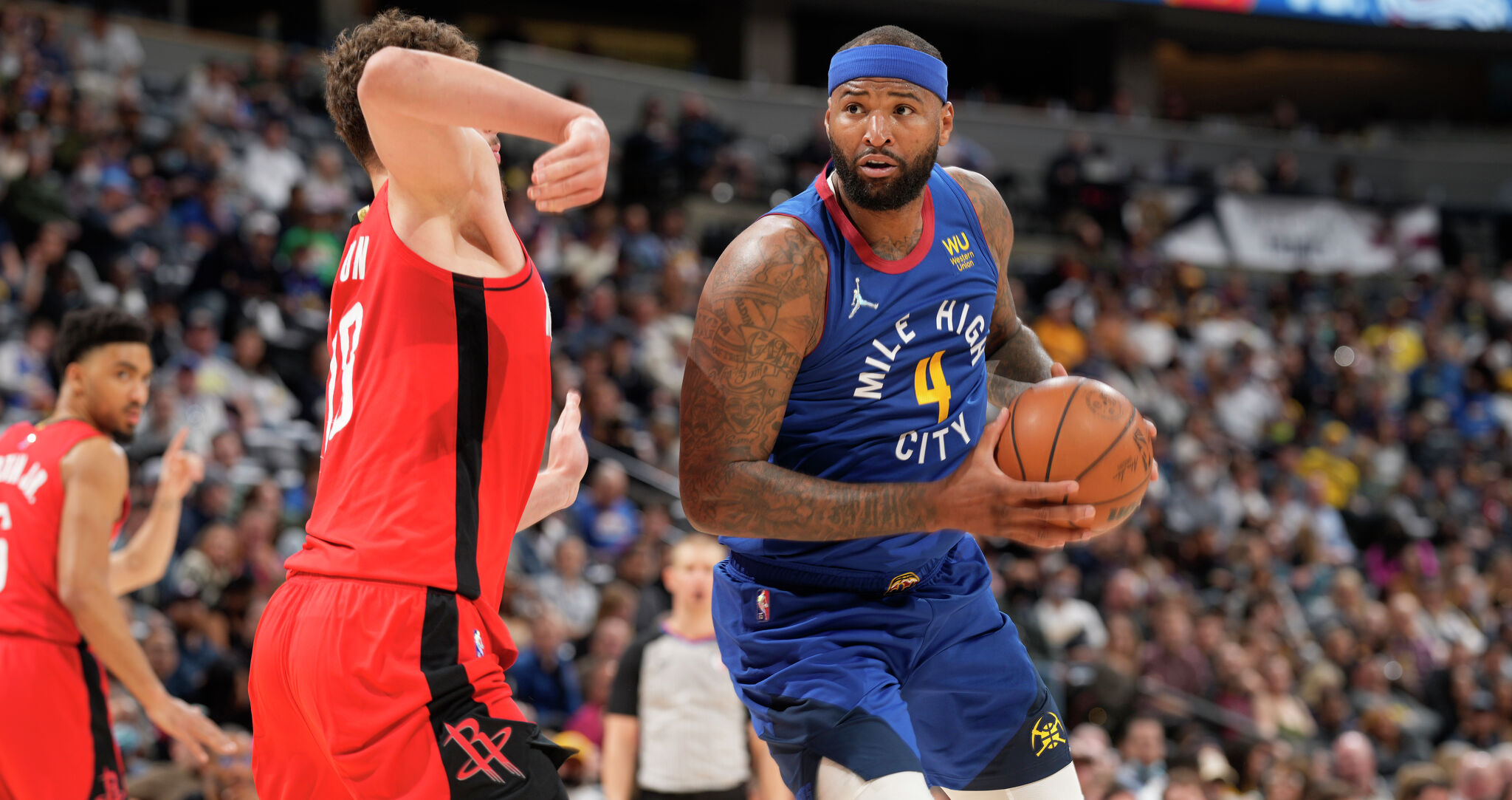 DeMarcus Cousins, Nuggets send Rockets to 12th straight loss